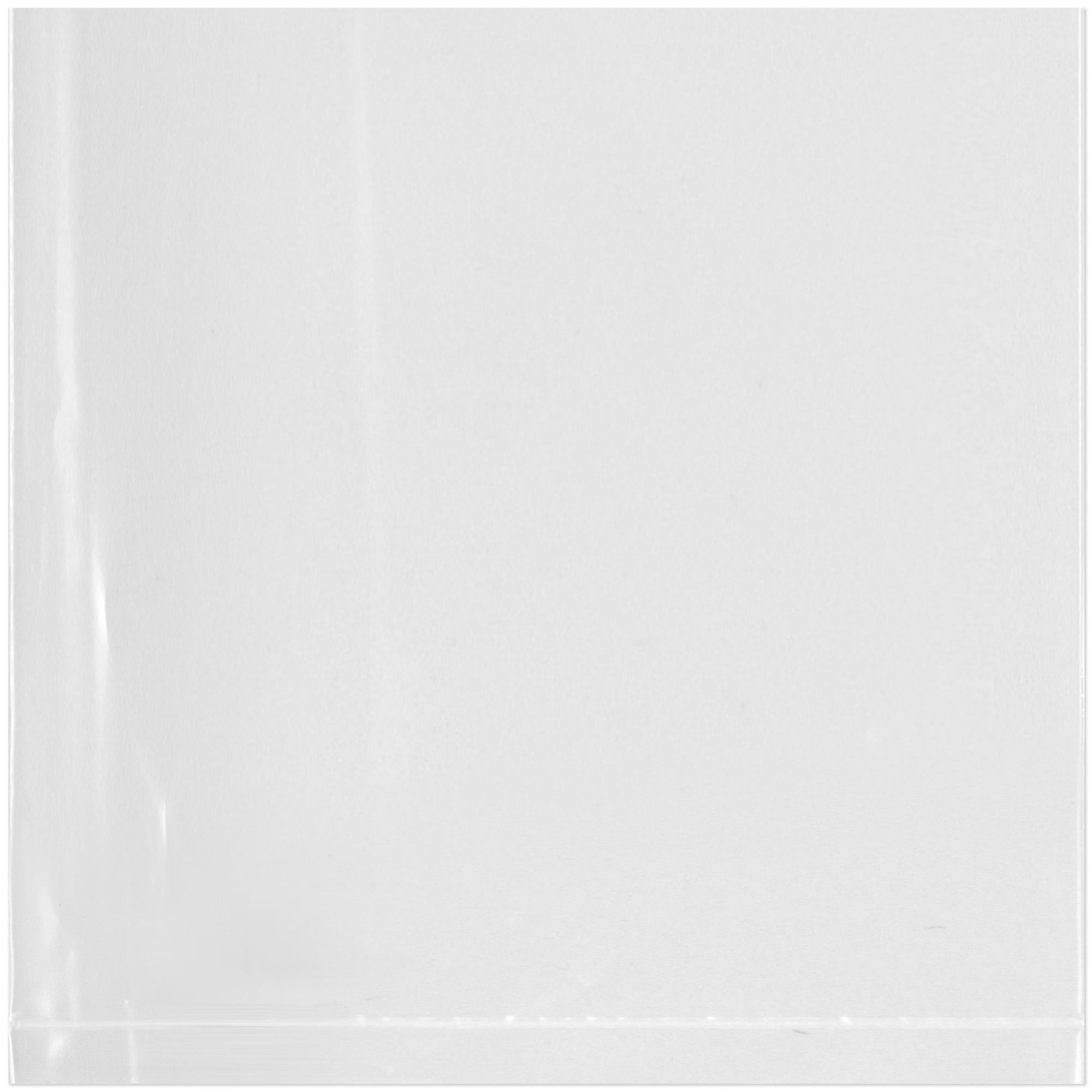 Plymor 4" x 4" (Case of 1,000), 4 Mil Flat Open Clear Plastic Poly Bags ...