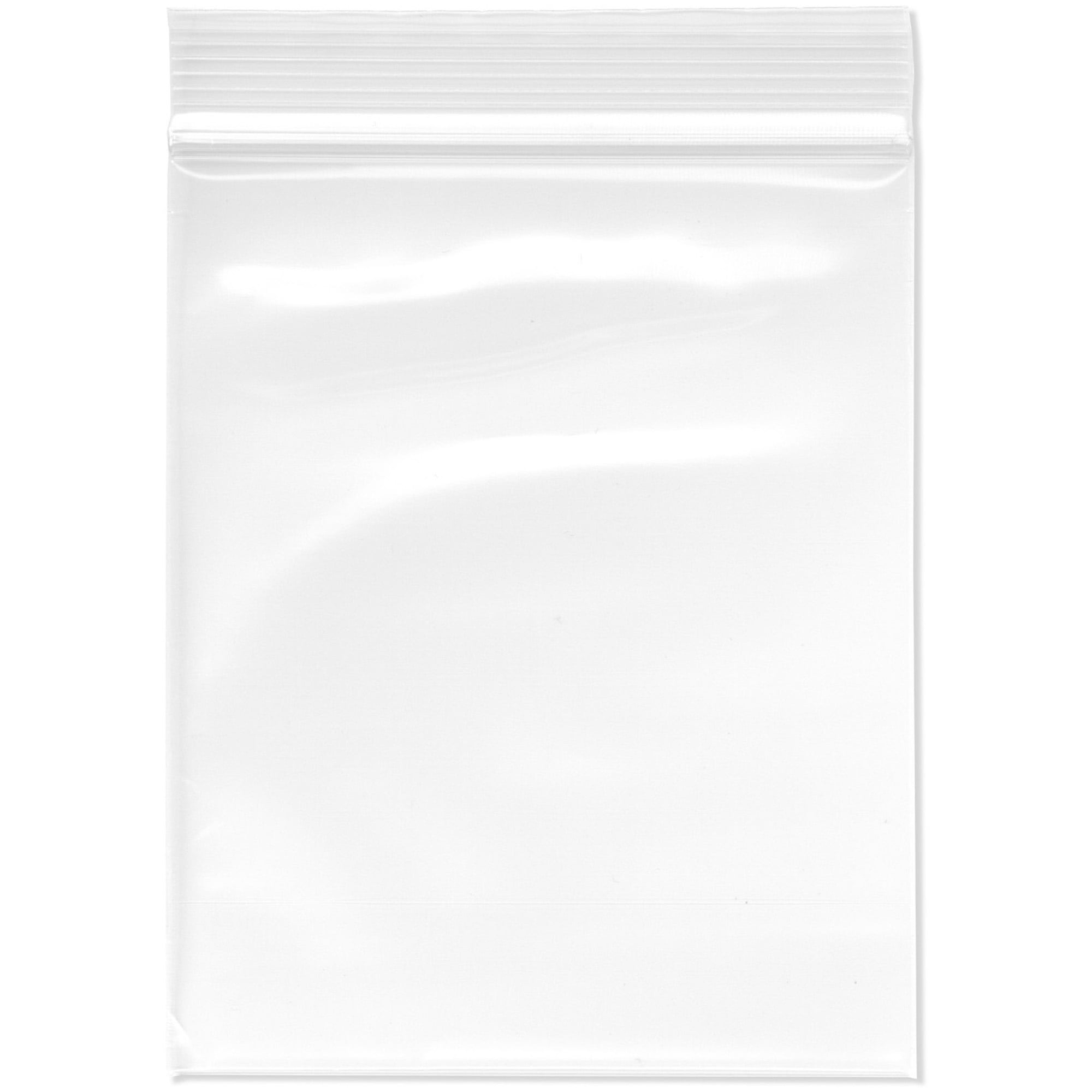Plymor 4" x 5" (Pack of 100), 4 Mil Heavy Duty Zipper Reclosable ...