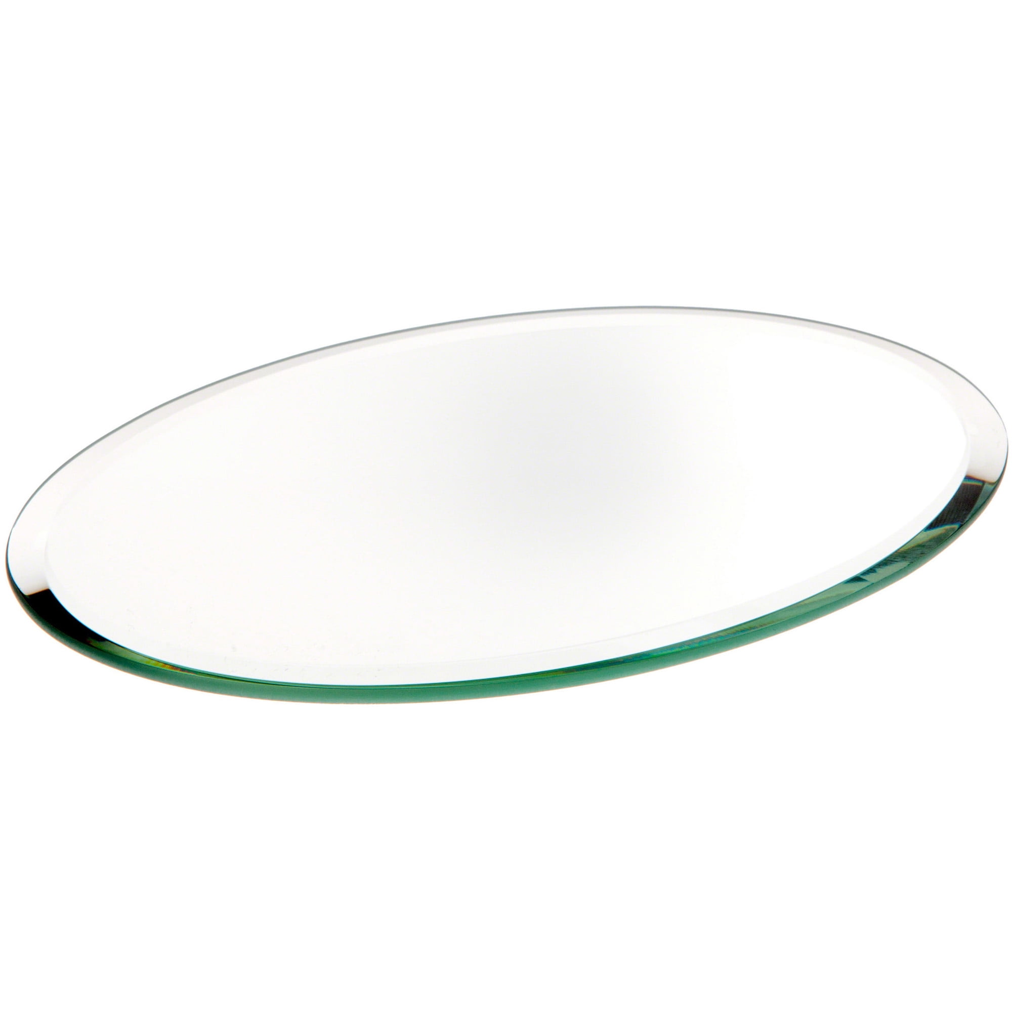 Plymor 4" x 6" Oval, 3mm Thick Beveled Glass Mirror - Walmart.com