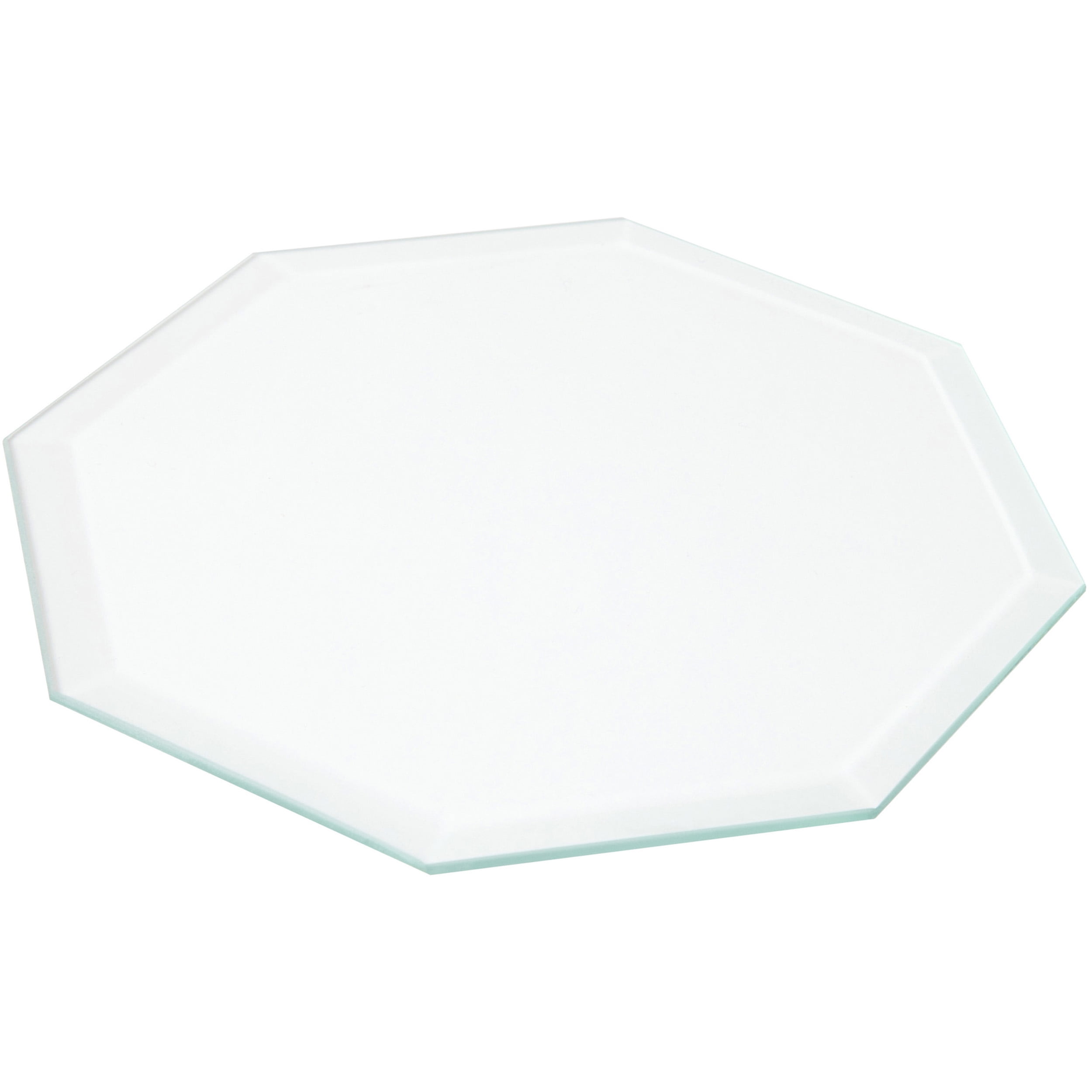 Plymor 5" Octagon, 3mm Thick Beveled Clear Glass, Pack of 12 - Walmart.com
