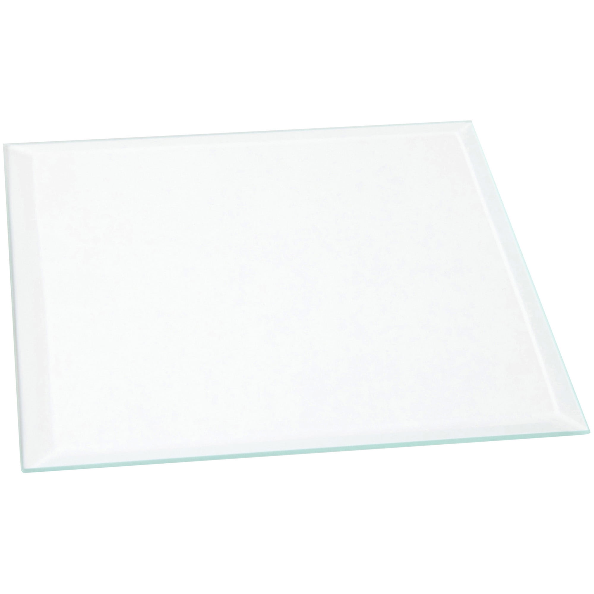 Plymor 5" Square, 3mm Thick Beveled Clear Glass, Pack of 2 - Walmart.com