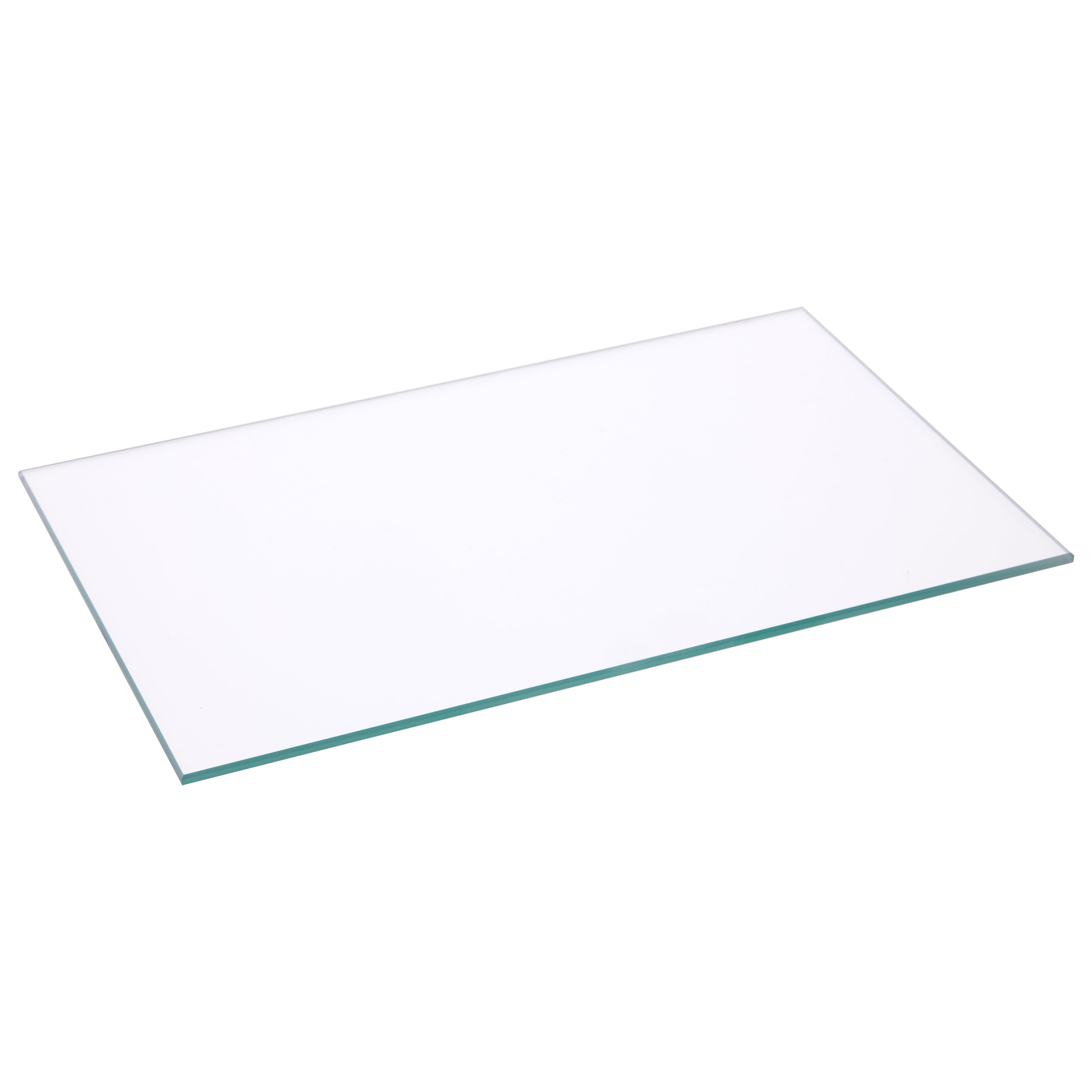 Plymor 5" x 8" Rectangle, 3mm Thick Non-Beveled Clear Glass, Pack of 72 ...