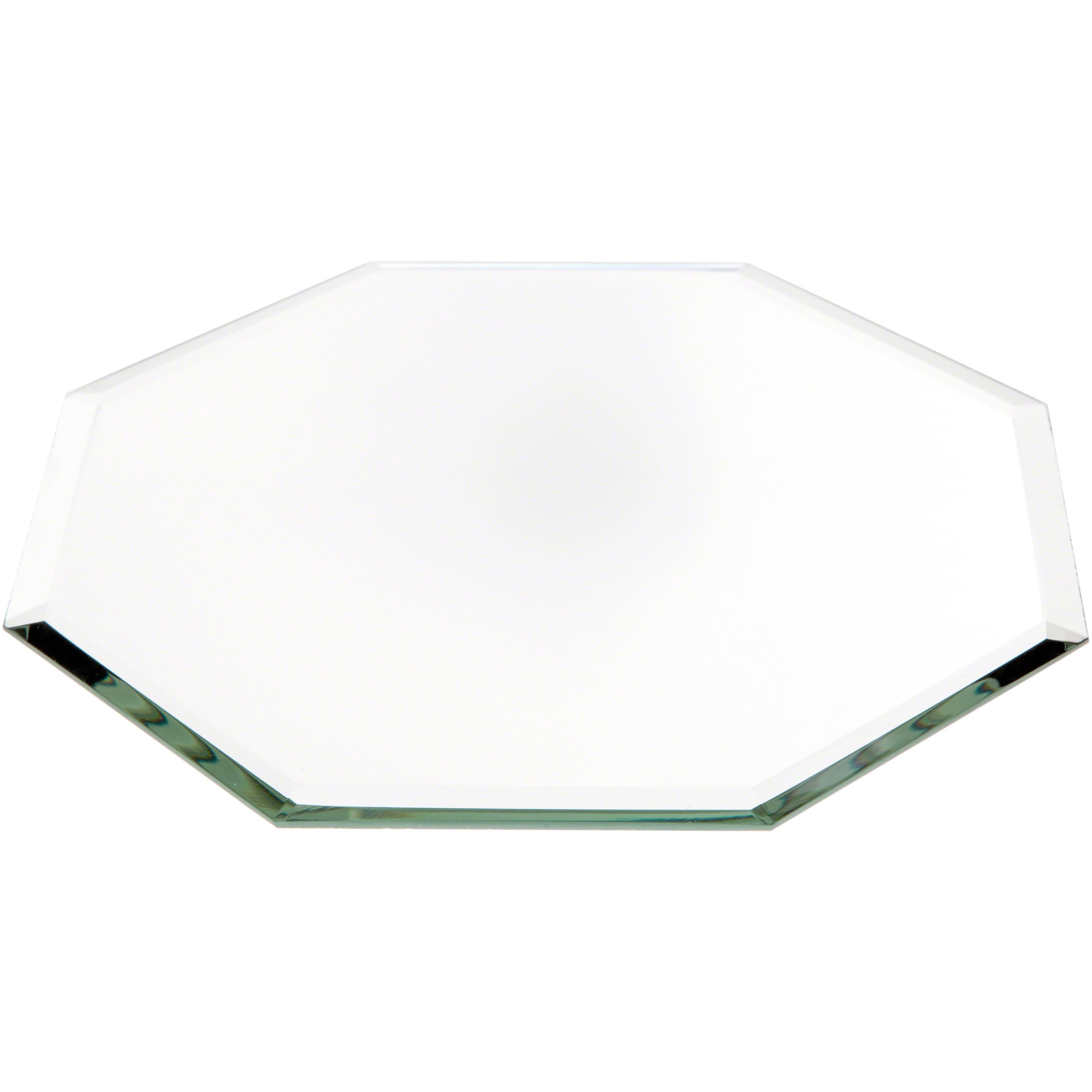 Plymor 6" Octagon, 3mm Thick Beveled Glass Mirror, Pack of 24 - Walmart.com