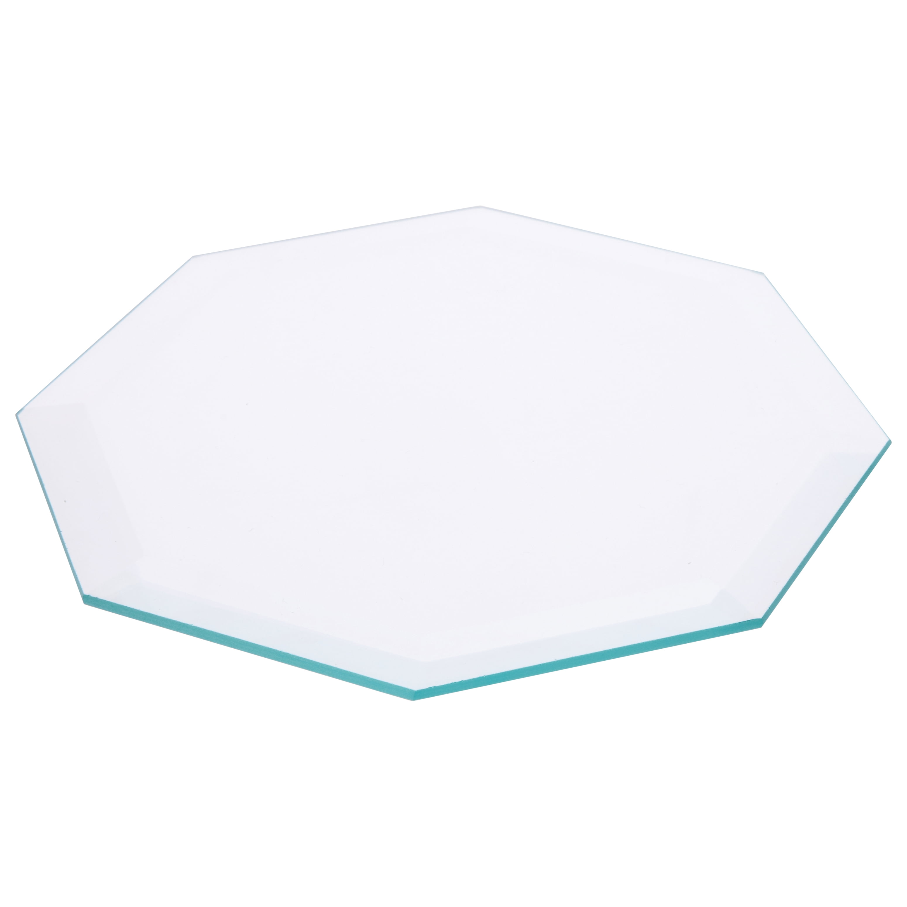 Plymor 6" Octagon, 5mm Thick Beveled Clear Glass, Pack of 3 - Walmart.com