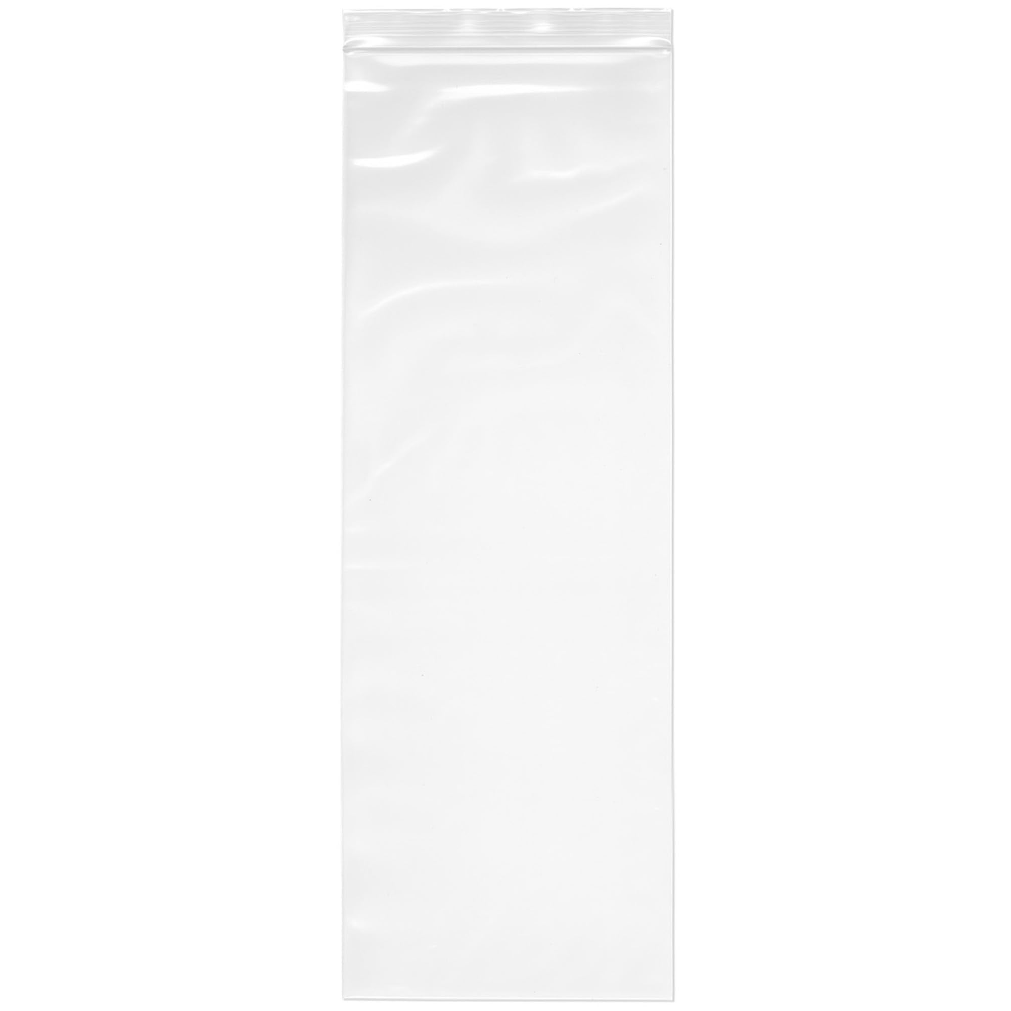 Plymor 6" x 18" (Pack of 200), 4 Mil Heavy Duty Zipper Reclosable ...