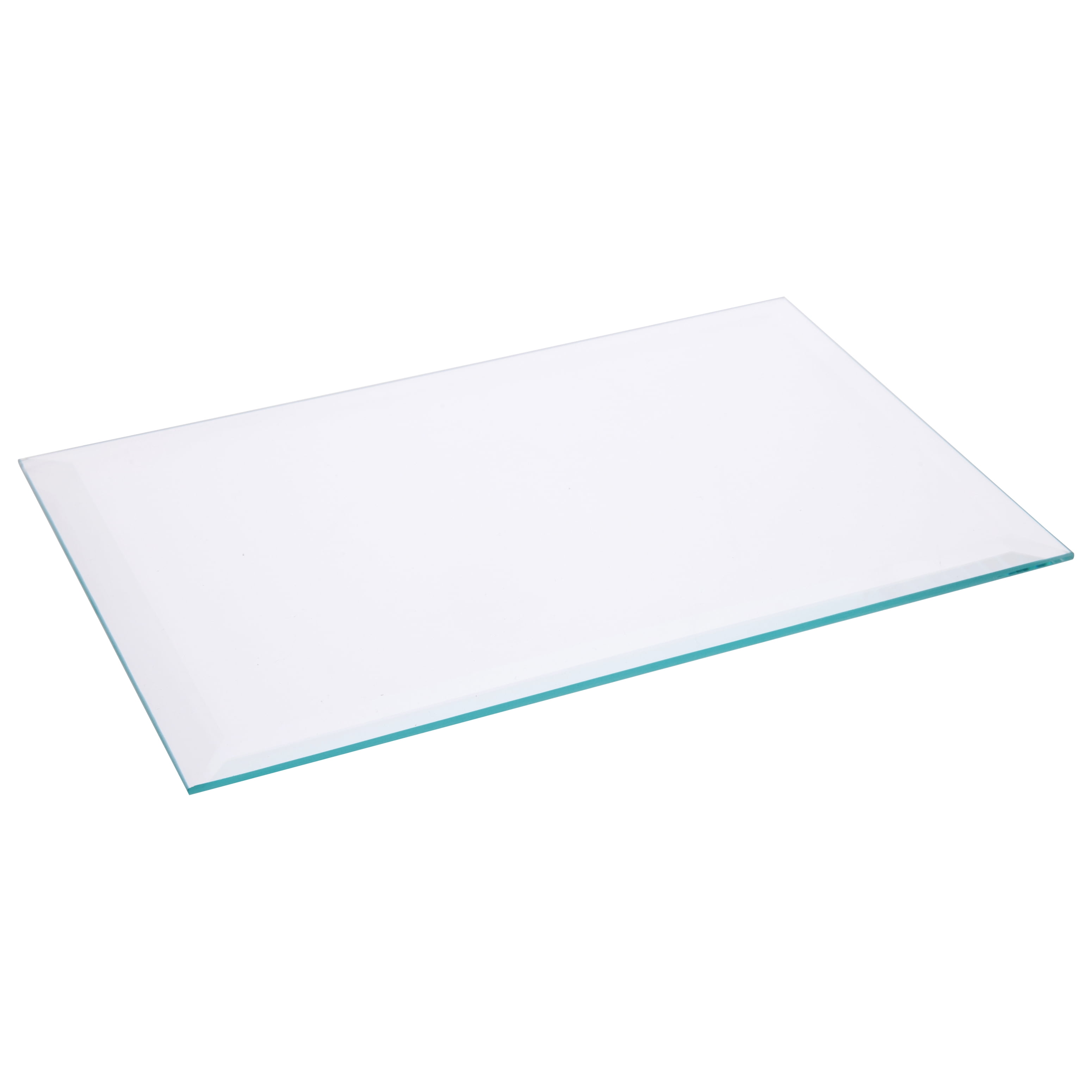 Plymor 6" x 9" Rectangle, 5mm Thick Beveled Clear Glass, Pack of 24 ...
