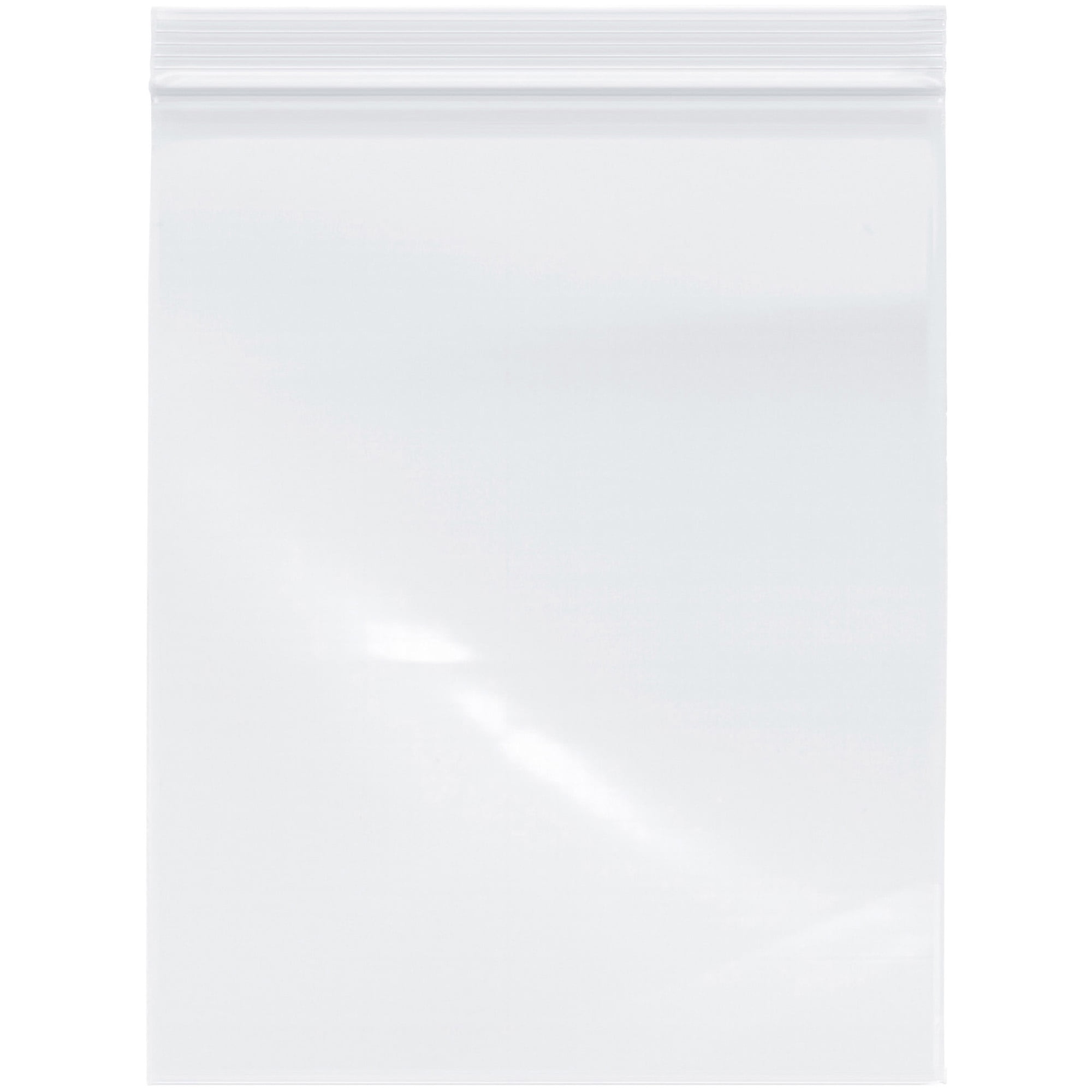 Plymor 8" x 10" (Case of 1,000), 2 Mil Zipper Reclosable Plastic Bags ...