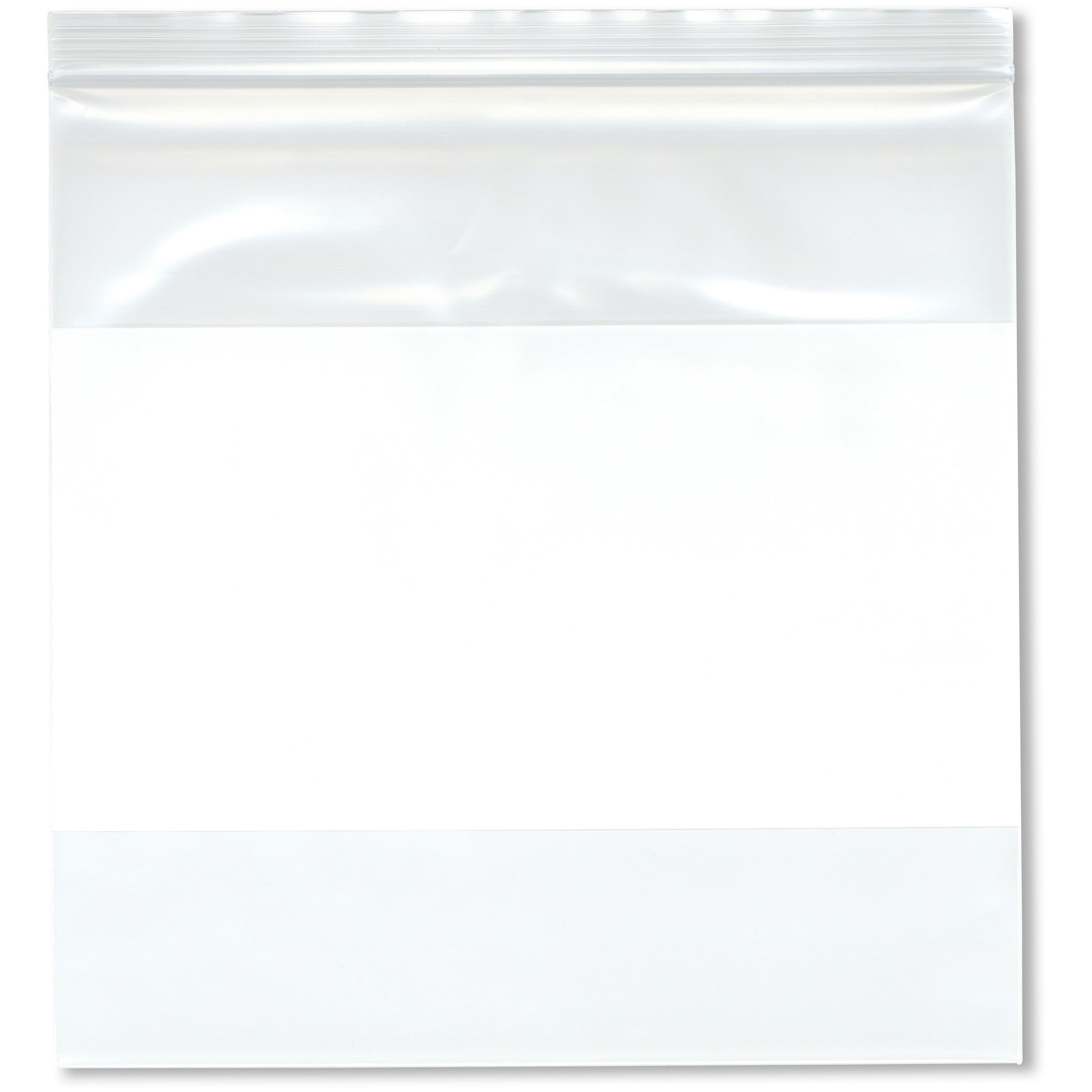 Plymor 8" x 8" (Pack of 200), 4 Mil Heavy Duty White-Block Zipper ...
