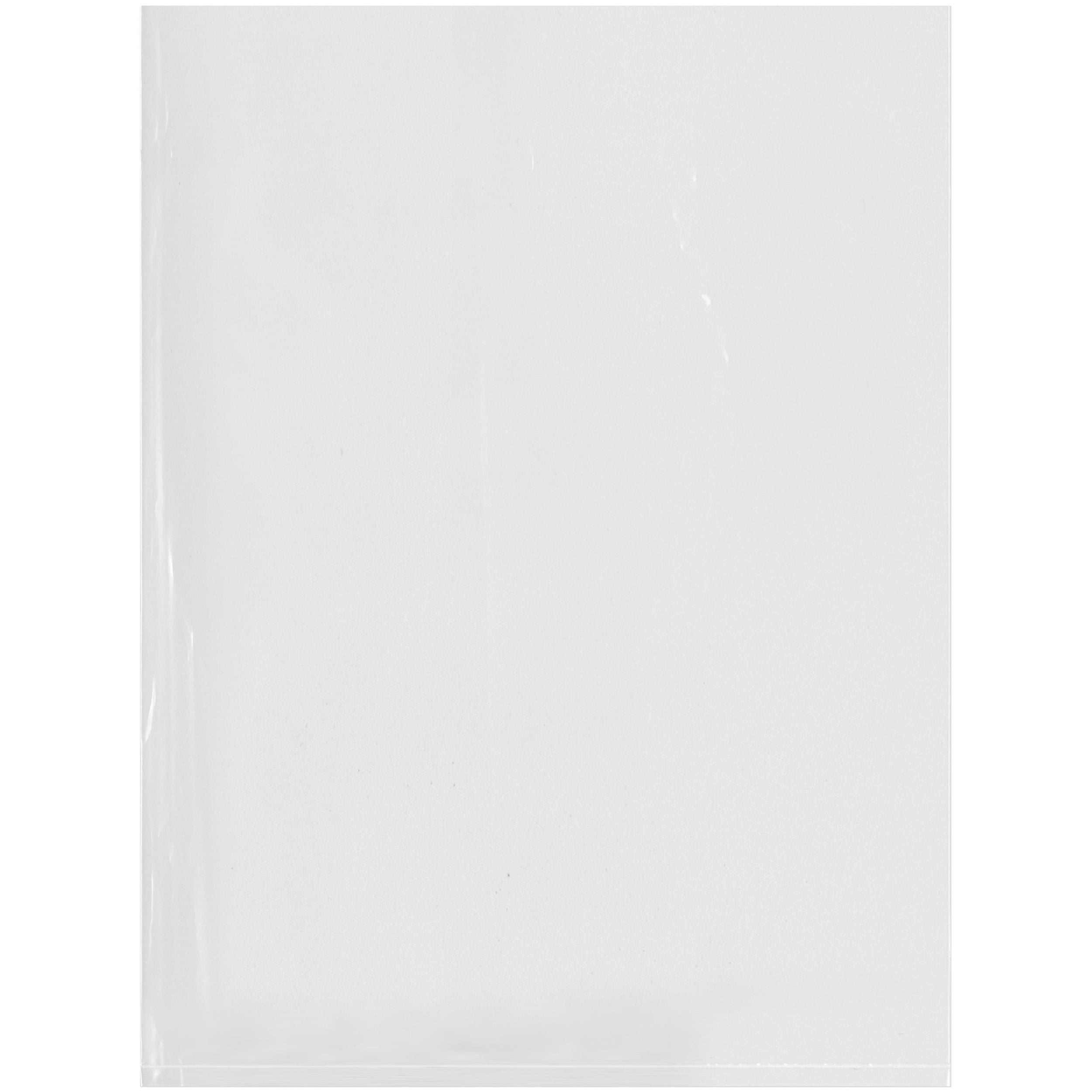 Plymor 9" x 12" (Pack of 200), 4 Mil Flat Open Clear Plastic Poly Bags ...