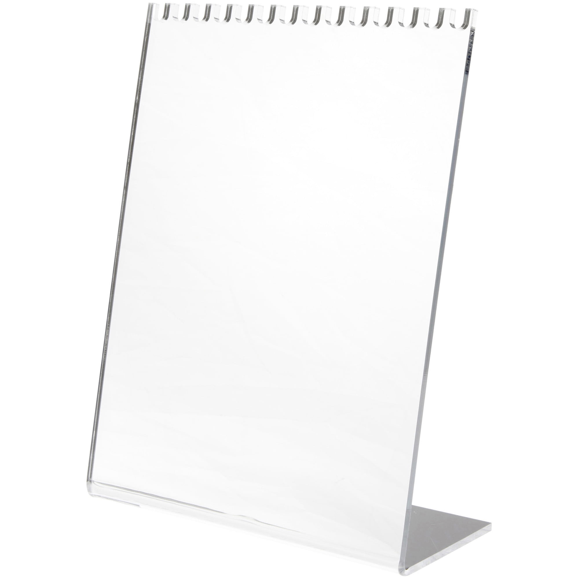 Plymor Acrylic Necklace Display Stand With Top Hooks (Mirrored), 10.625 ...