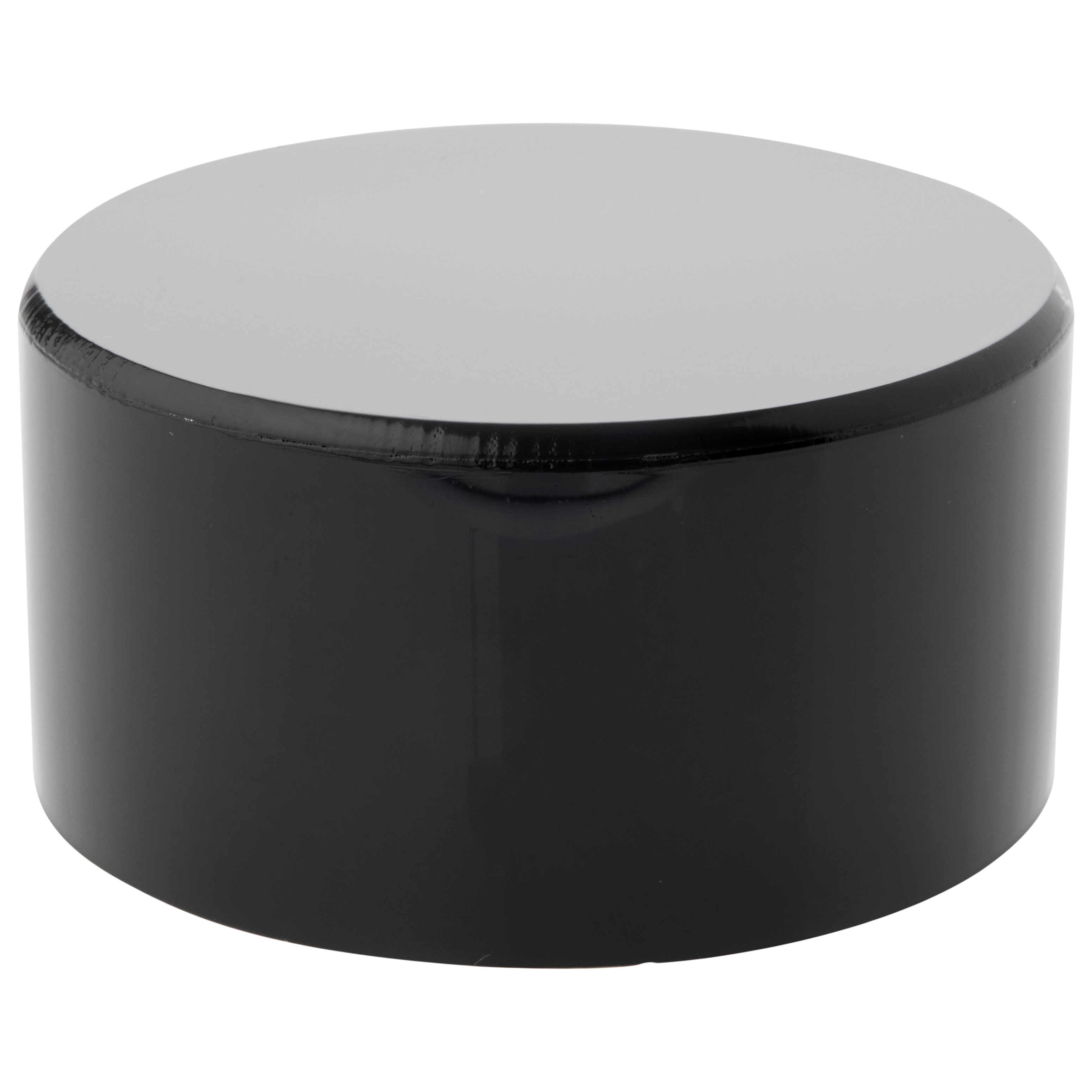 Plymor Black Acrylic Round Cylinder Display Riser, 2" H x 4" D (3 Pack ...