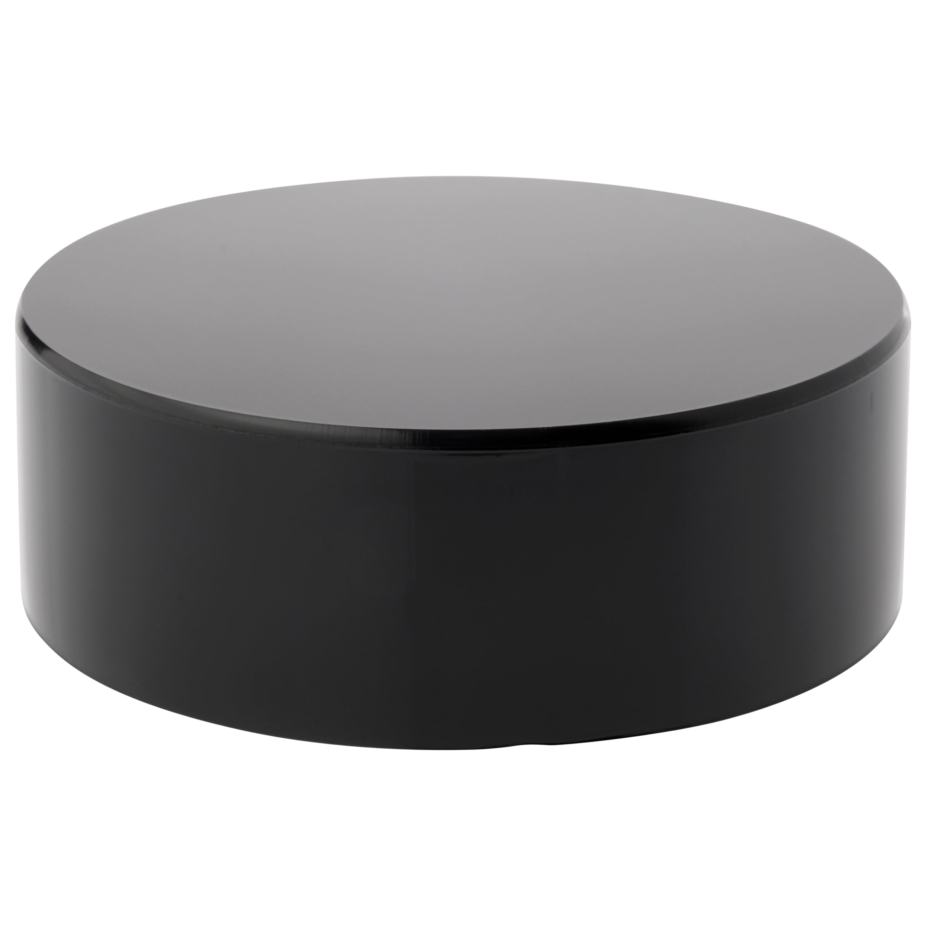 Plymor Black Acrylic Round Cylinder Display Riser, 2" H x 6" D (6 Pack ...