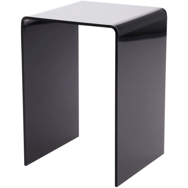 Plymor Black Acrylic Vertical Square Display Riser, 6" H x 4" W x 4" D ...