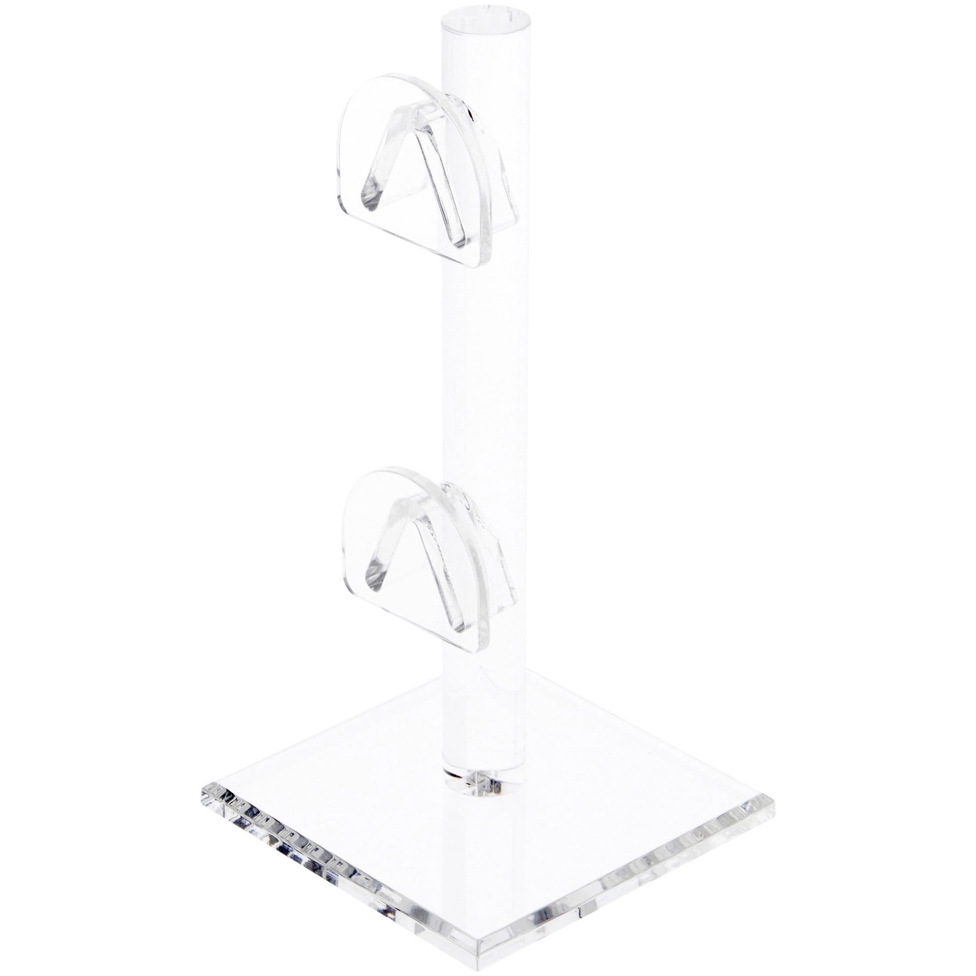 Plymor Clear Acrylic 2 Curved Bridge Display Risers for Eyeglass Frames ...