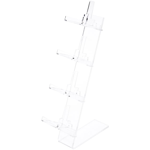 Plymor Clear Acrylic 4 Frame Rests Display Risers for Eyeglasses, 11.5 ...
