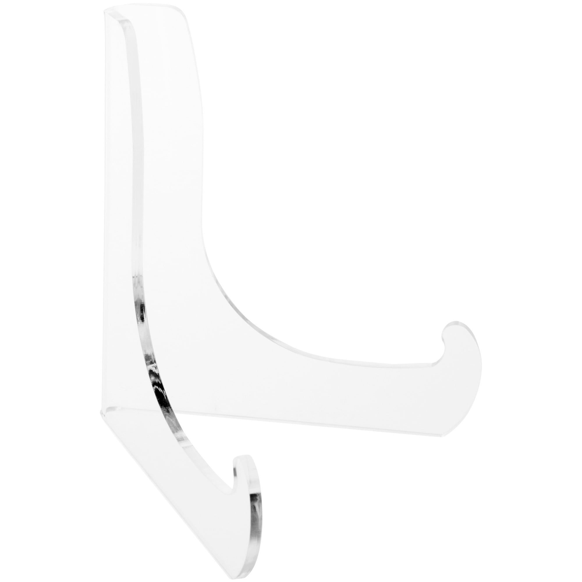 Plymor Clear Acrylic 60-Degree Angle Easel With Deep Support Ledges, 4. ...