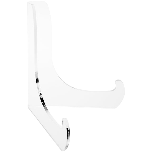Plymor Clear Acrylic 60-Degree Angle Easel With Deep Support Ledges, 6 ...