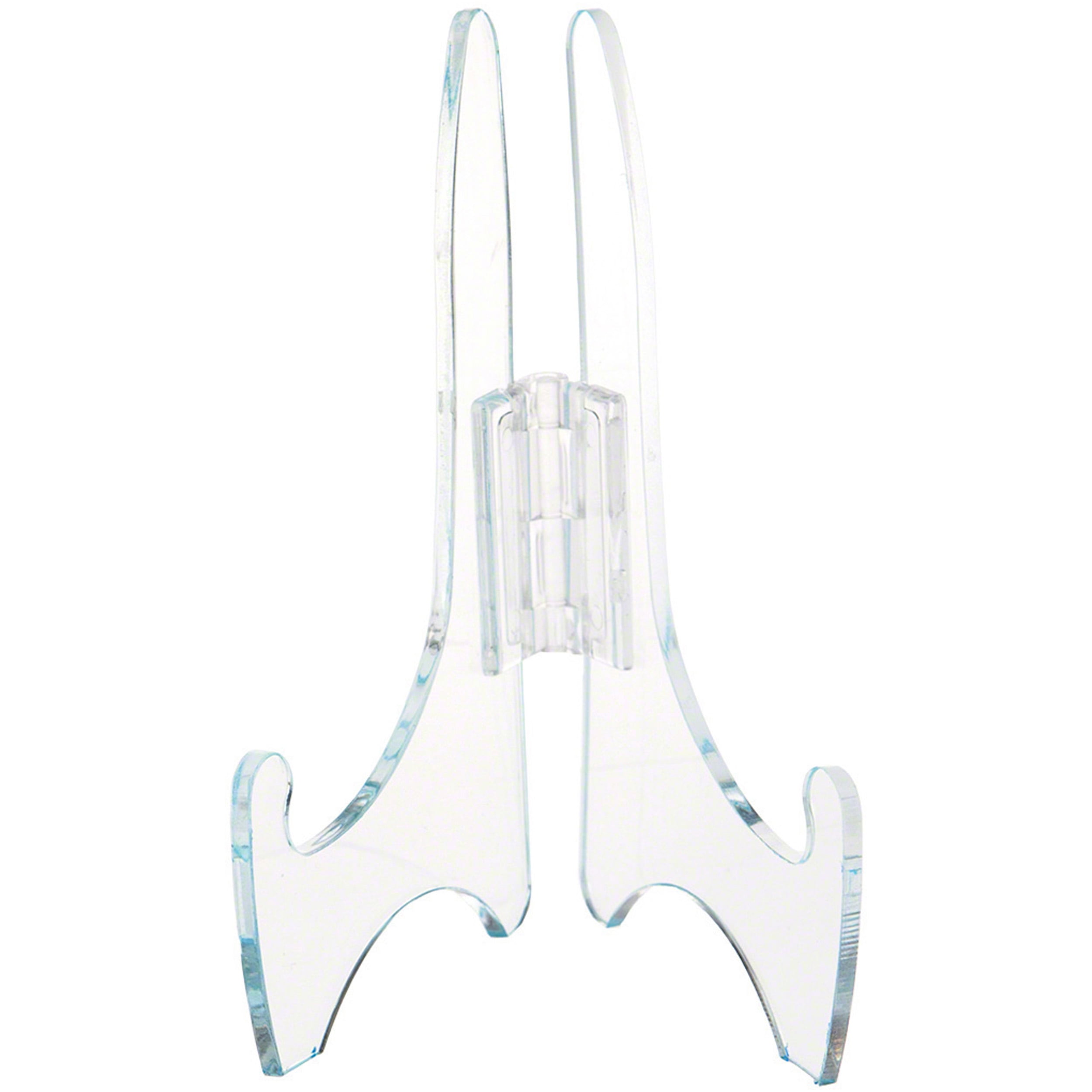 Plymor Clear Acrylic Adjustable Folding Display Easel, 5" H x 3.5" D ...