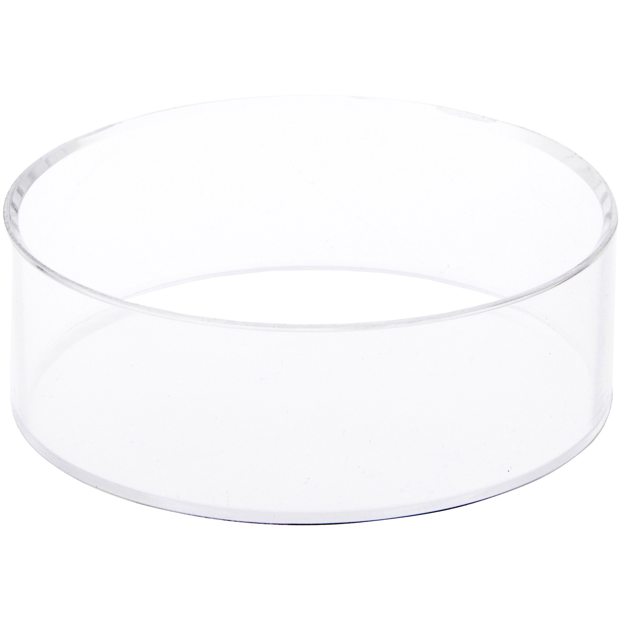 Plymor Clear Acrylic Beveled Ball or Sphere Display Holder Stand, 1.75 ...