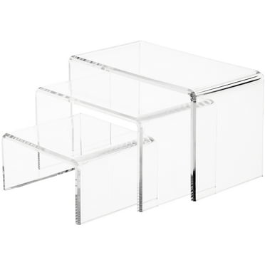 Gibson Holders MINI Adjustable Clear Acrylic Display Easel, 2" W x 3.25 ...