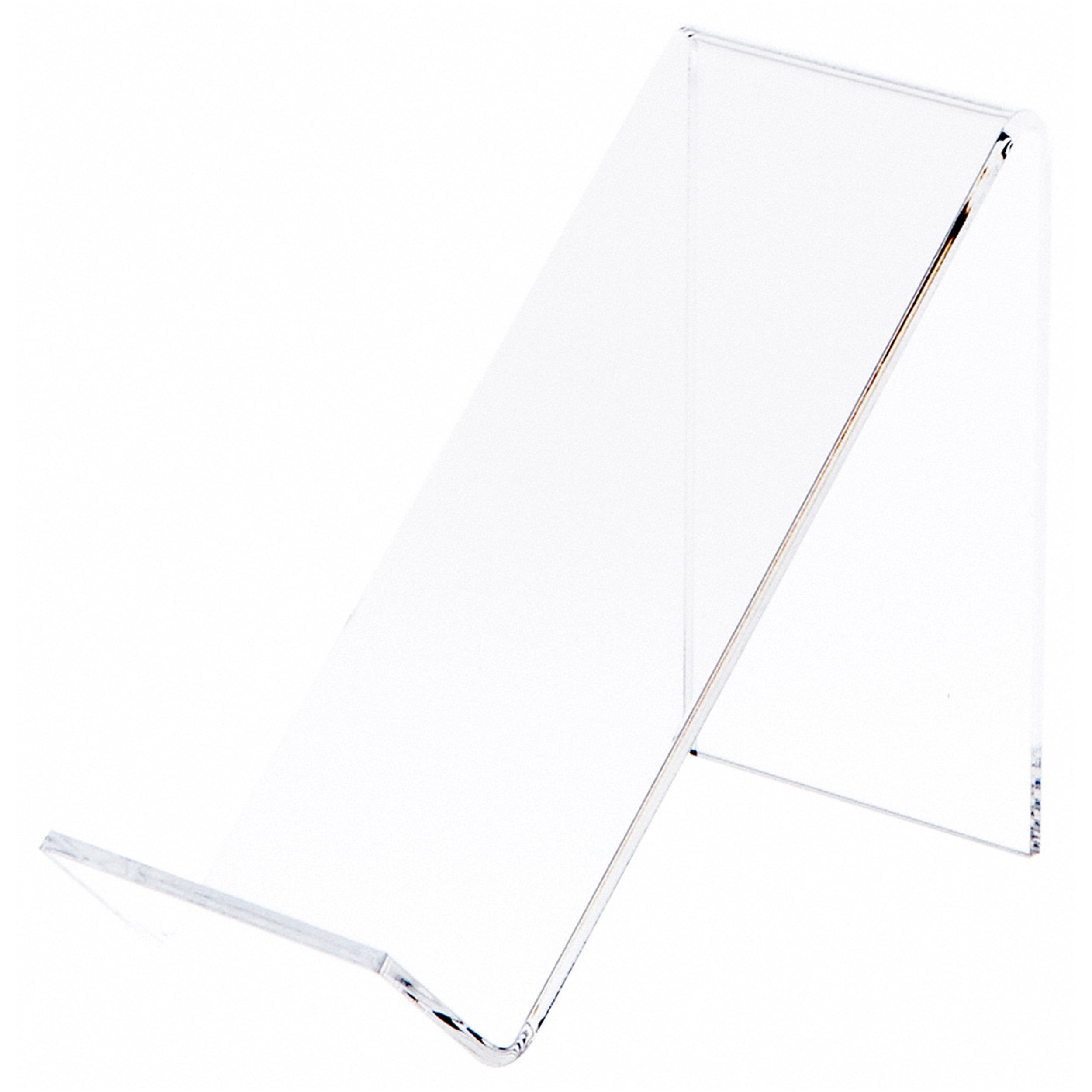 Plymor Clear Acrylic Cell Phone Display Stand / Easel, 2.5" W x 5" D x ...