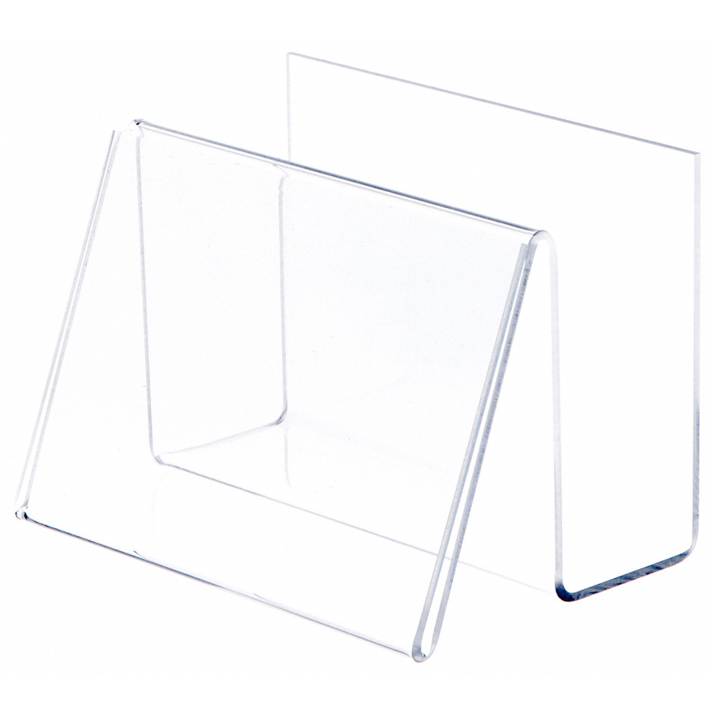 Plymor Clear Acrylic Deluxe Postcard Holder & Display (Horizontal), 6 ...