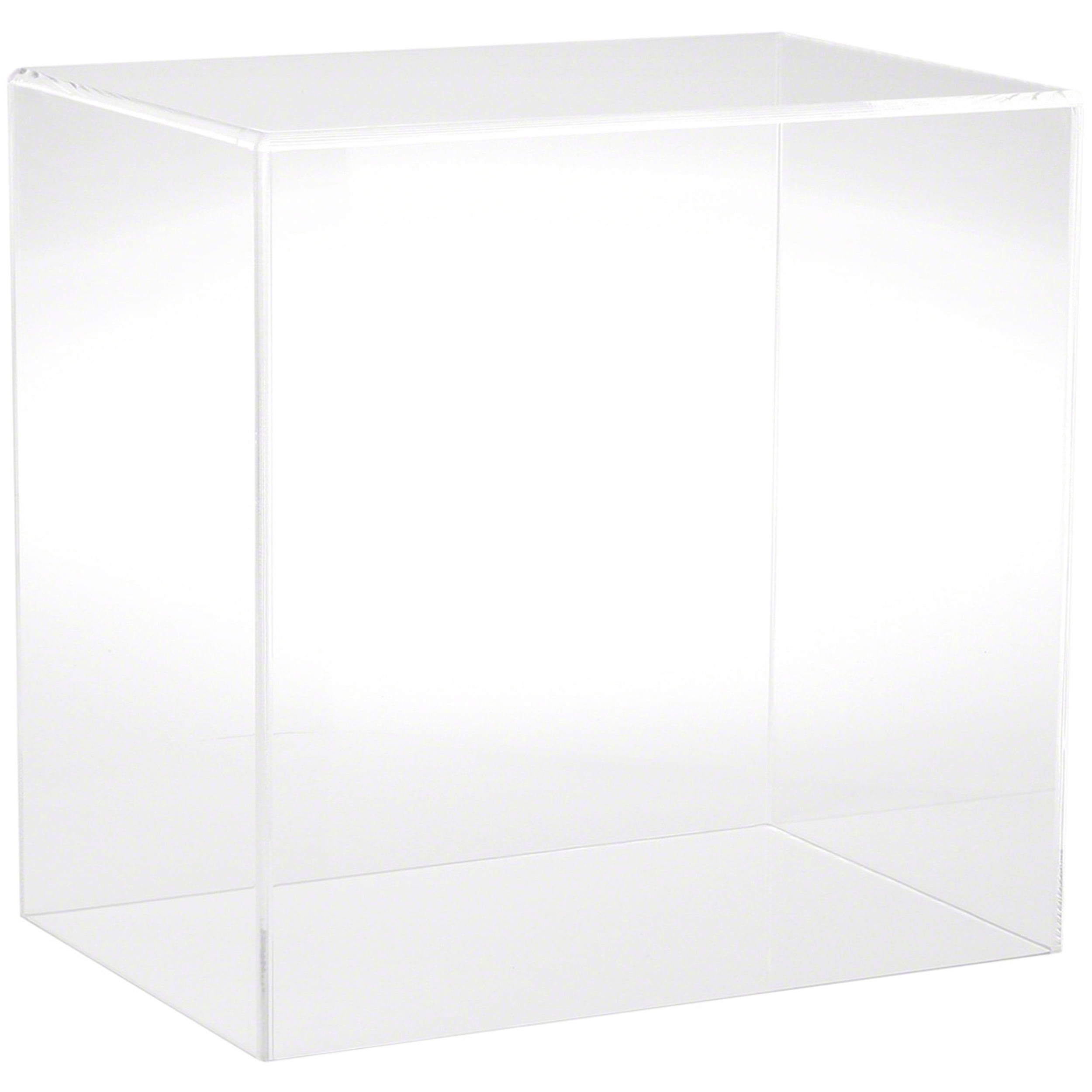 Plymor Clear Acrylic Display Case with No Base, 12" W x 8" D x 12" H ...