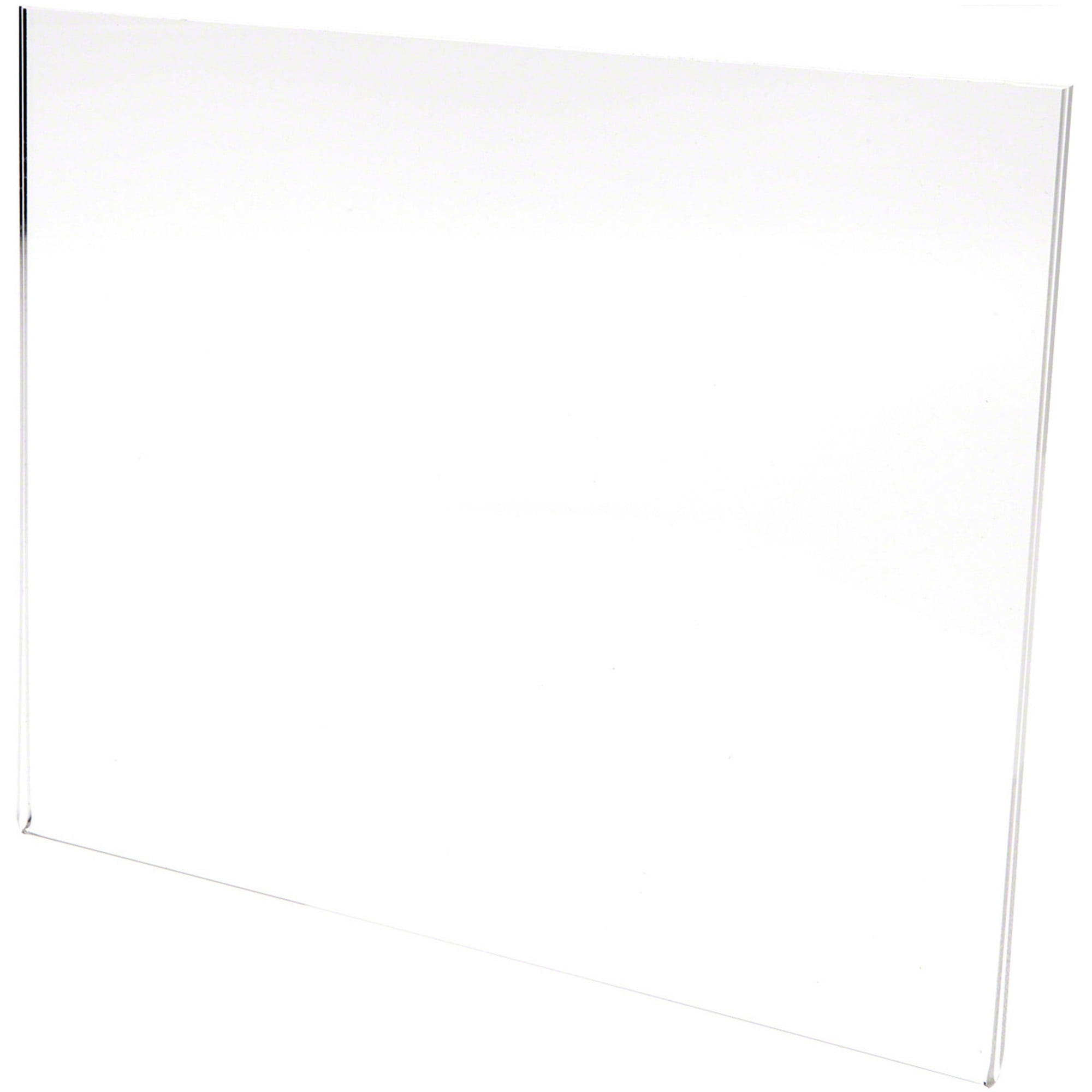 Plymor Clear Acrylic Folder-Style Sign Display Holder / Document ...