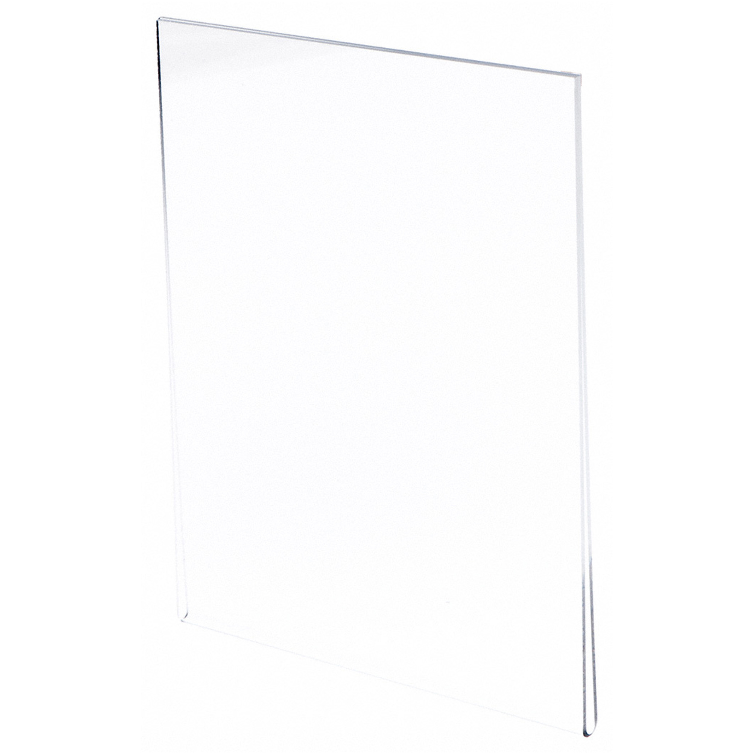 Plymor Clear Acrylic Folder-Style Sign Display Holder / Document ...