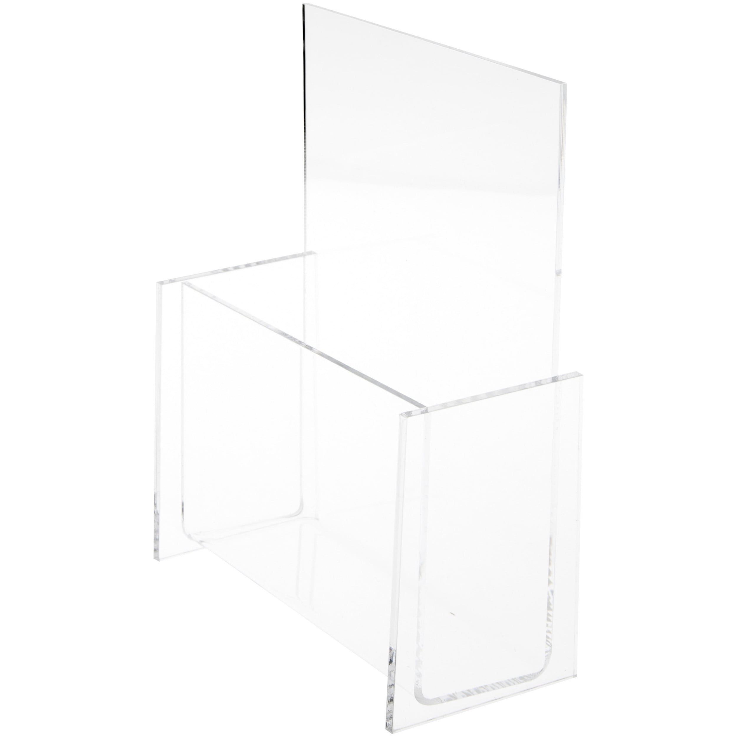 Plymor Clear Acrylic Half-Sheet Paper Literature Holder (Countertop ...
