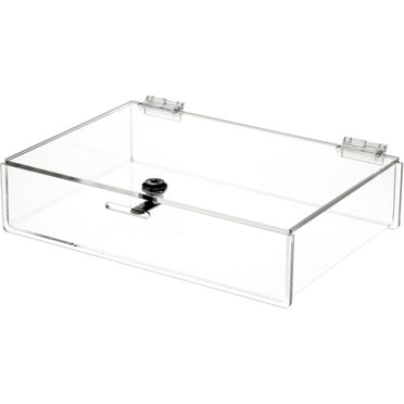 Plymor Clear Acrylic Square Display Riser, 3" H x 3" W x 3" D (1/8 ...