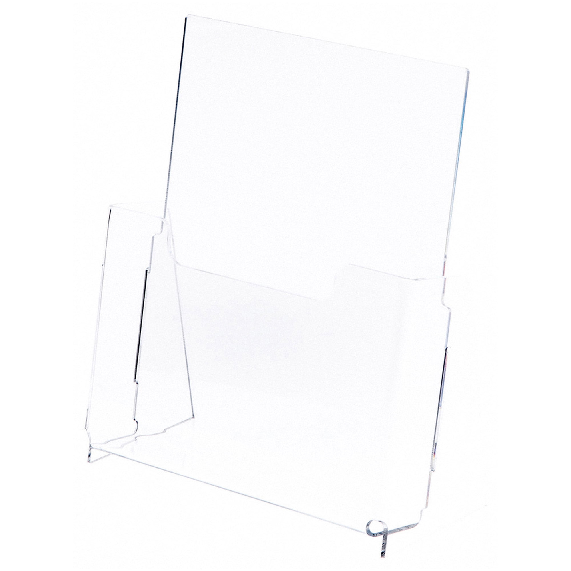 Plymor Clear Acrylic Paper Literature Holder (Countertop), Fits 8.5" x ...