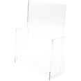 Plymor Clear Acrylic Paper Literature Holder (Countertop), Fits 8.5" x ...
