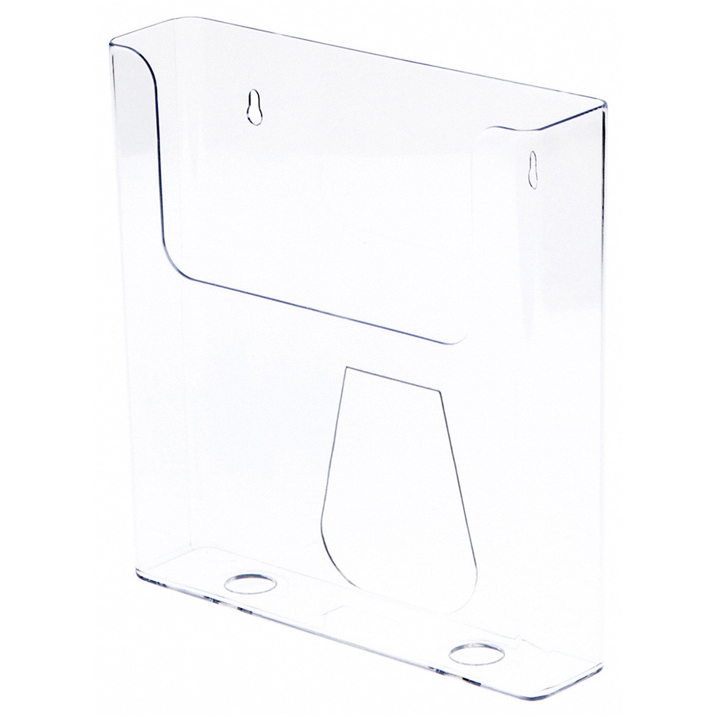 Plymor Clear Acrylic Paper Literature Holder (Wall Mount), Fits 8.5" x ...