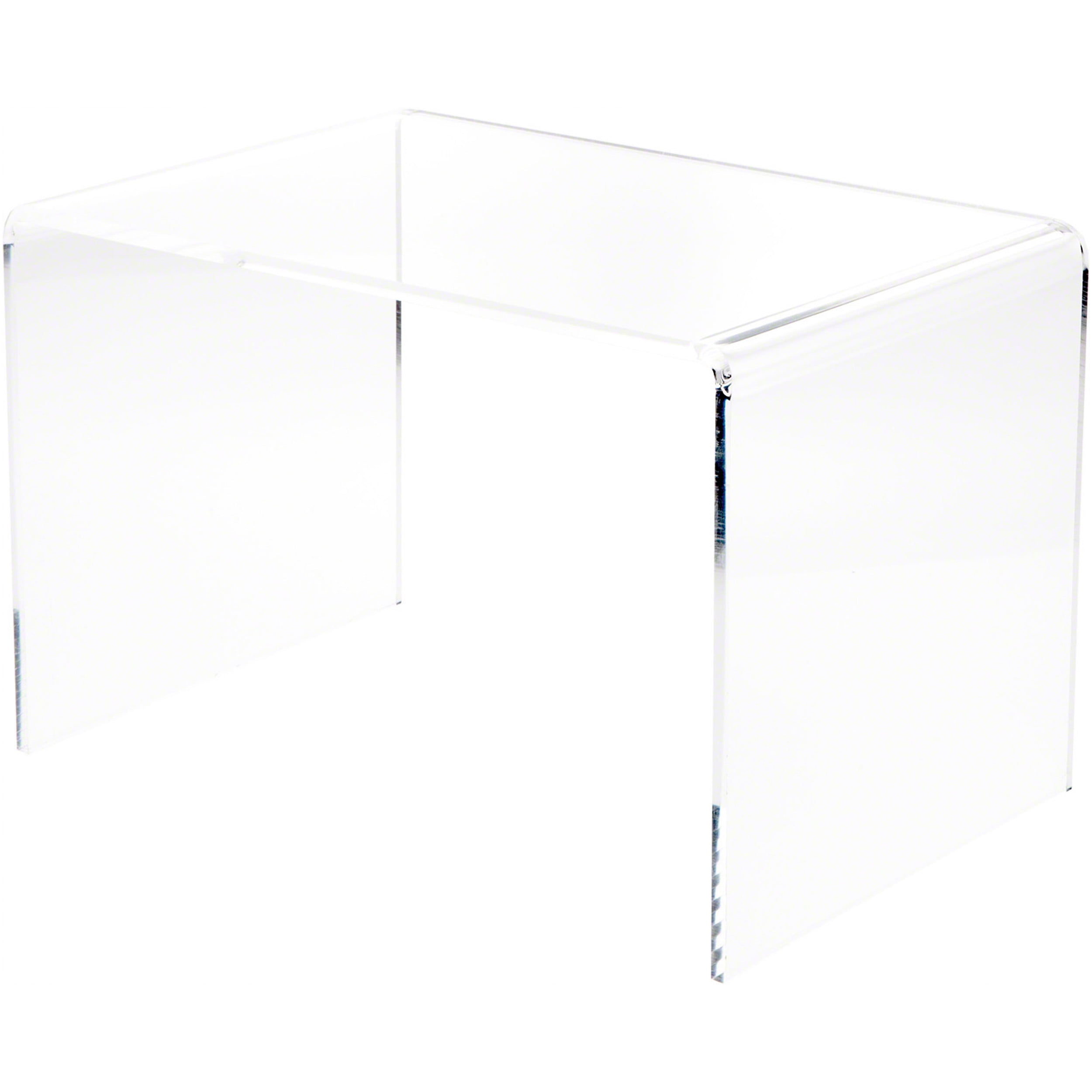 Plymor Clear Acrylic Rectangular Display Riser, 12" H x 18" W x 12" D ...
