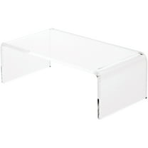 Plymor Clear Acrylic Square Display Riser, 7" H x 7" W x 7" D (1/8 ...