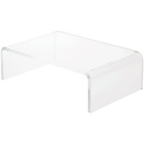Plymor Clear Acrylic Square Display Riser, 5" H x 5" W x 5" D (1/8 ...