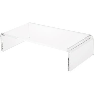 Plymor Clear Acrylic Locking Countertop Display Case, 2" H x 9" W x 9 ...