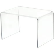 Plymor Clear Acrylic Square Display Riser, 7" H x 7" W x 7" D (1/8 ...