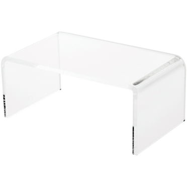 Plymor Clear Acrylic Square Display Riser, 7" H x 7" W x 7" D (1/8 ...