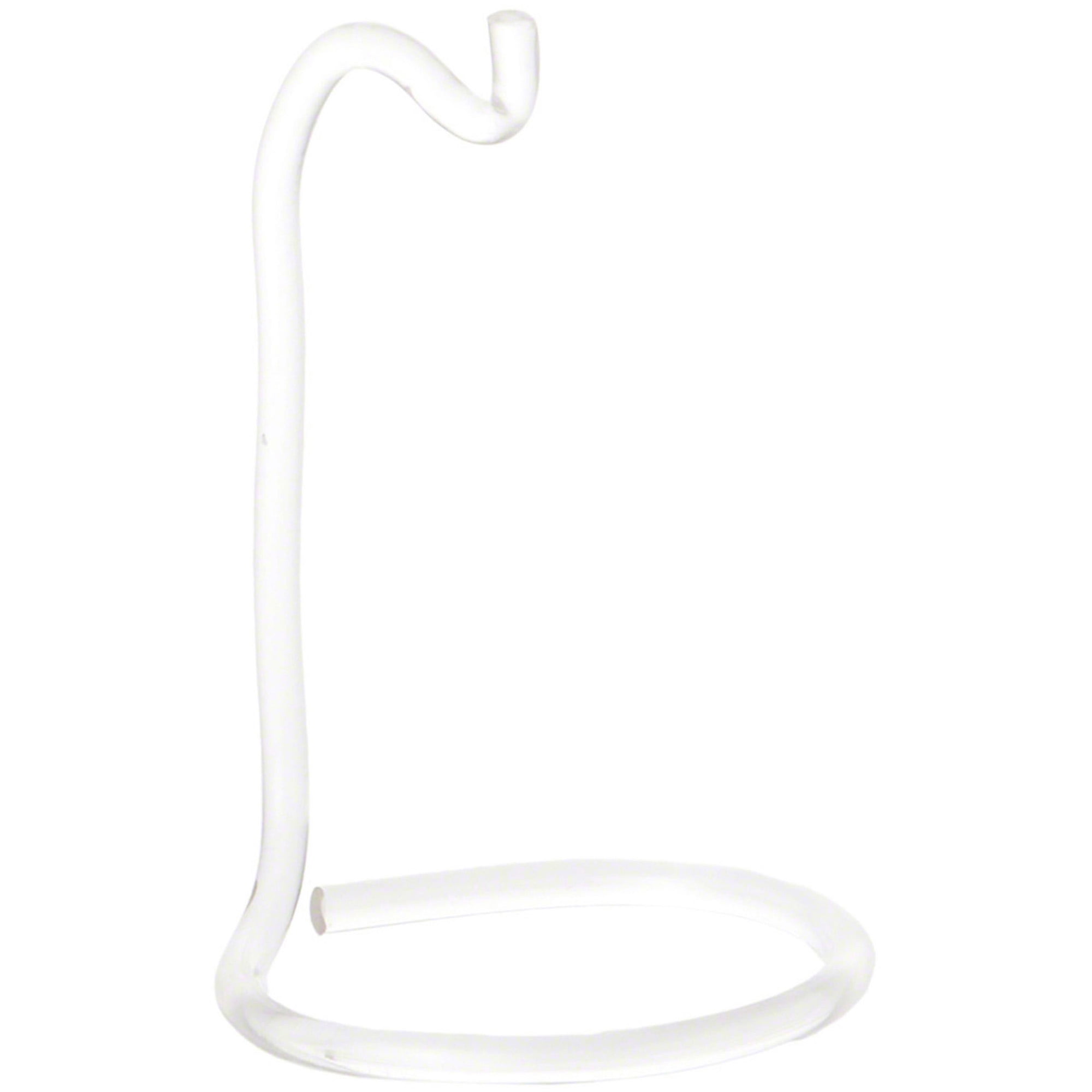 Plymor Clear Acrylic Rod 5.125" Ornament Hanger / Display Stand (4.5 ...