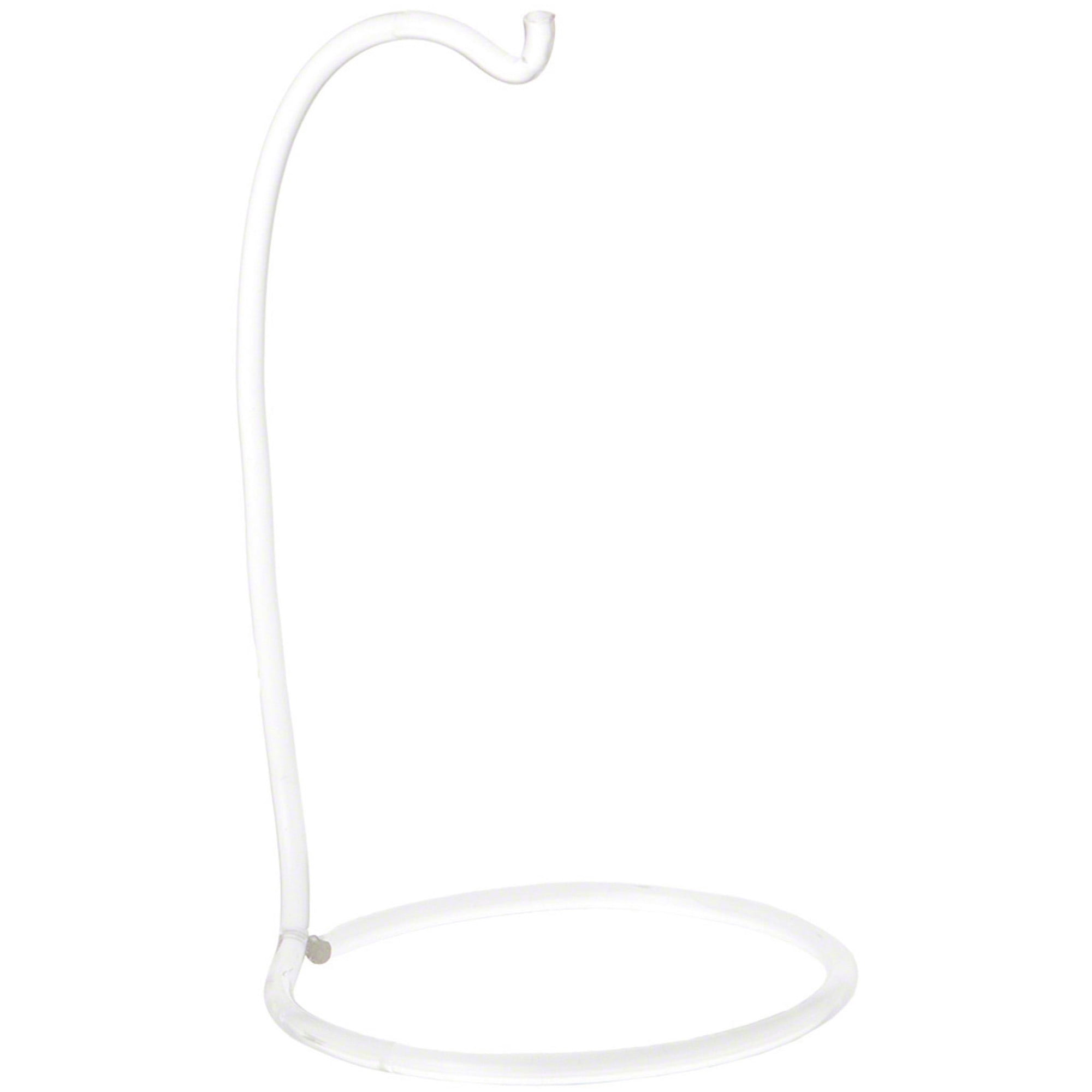 Plymor Clear Acrylic Rod 8.25" Ornament Hanger / Display Stand (7.75 ...