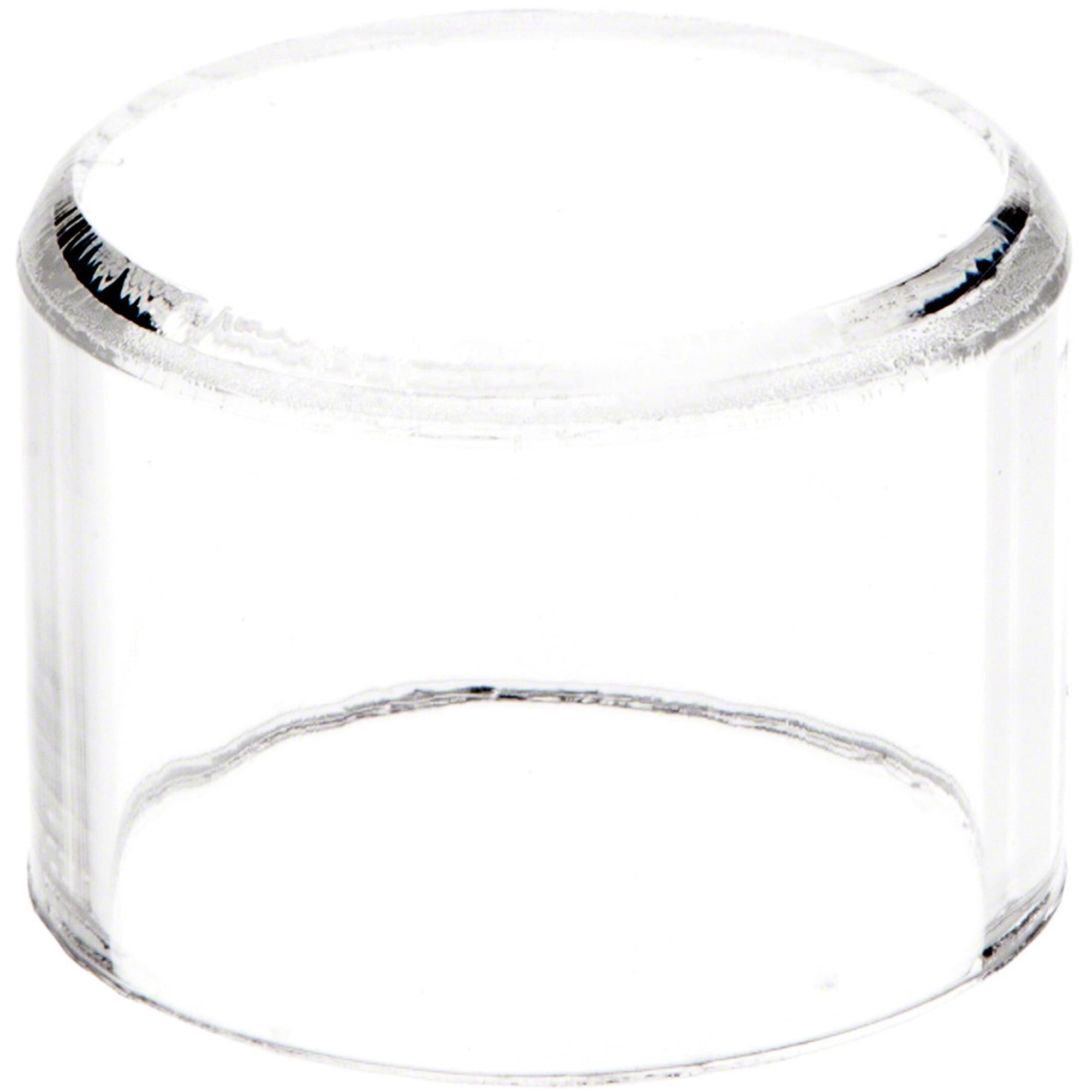 Plymor Clear Acrylic Round Cylinder Display Riser, 1.5" H x 2" D (6 ...
