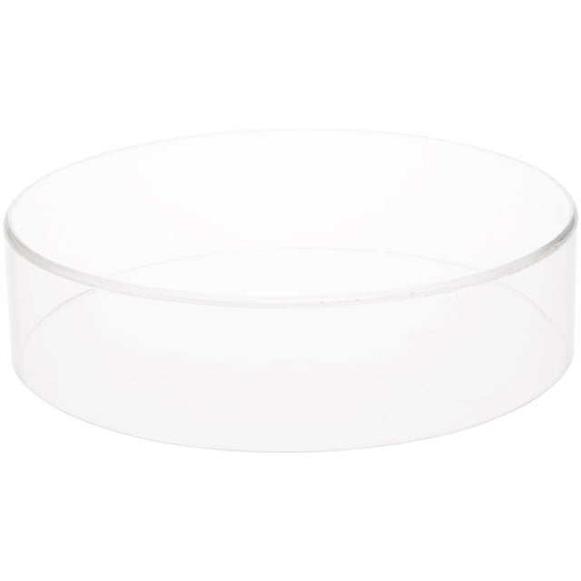Plymor Clear Acrylic Round Cylinder Display Riser, 2" H x 8" D, Pack of ...