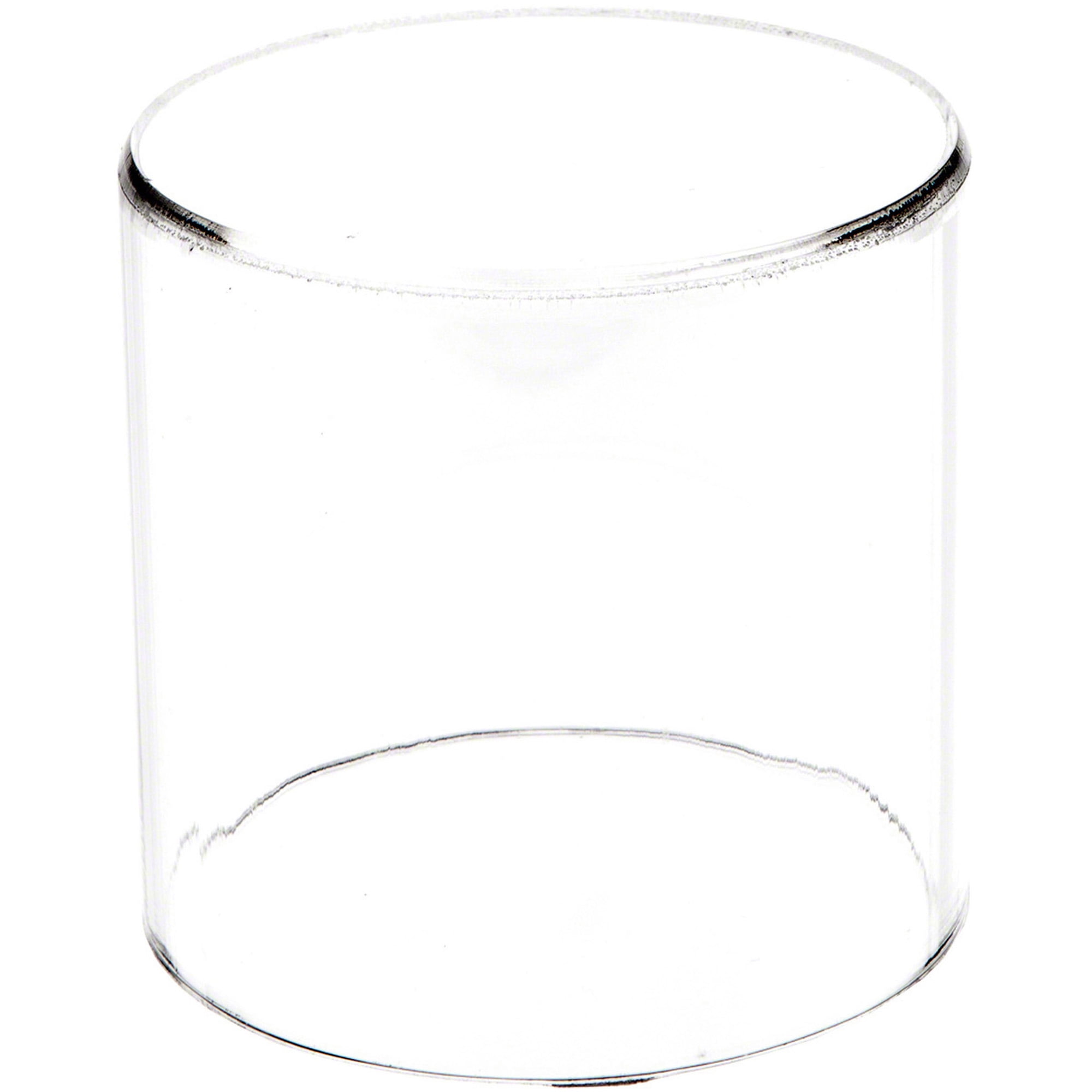 Plymor Clear Acrylic Round Cylinder Display Riser, 4" H x 4" D (6 Pack ...