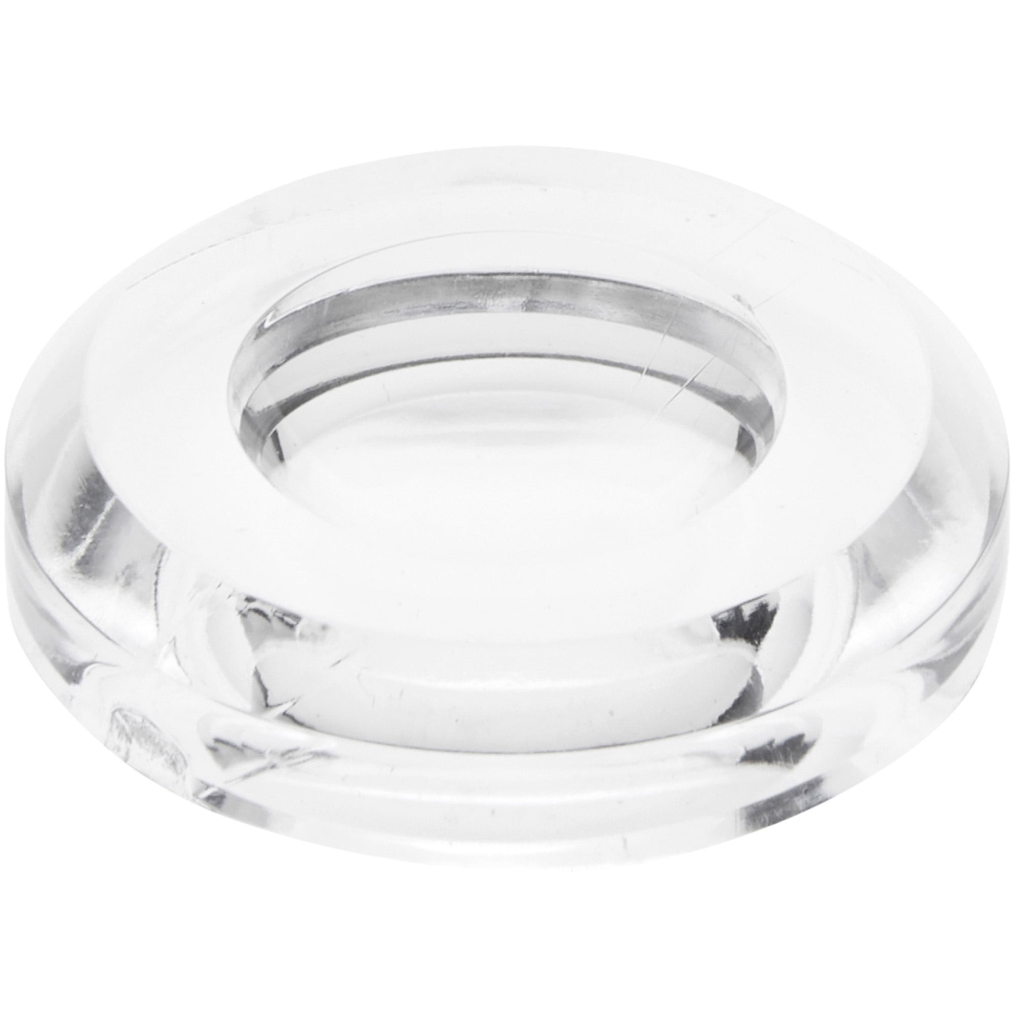 Plymor Clear Acrylic Round Display Base with Indented Circle to Hold ...