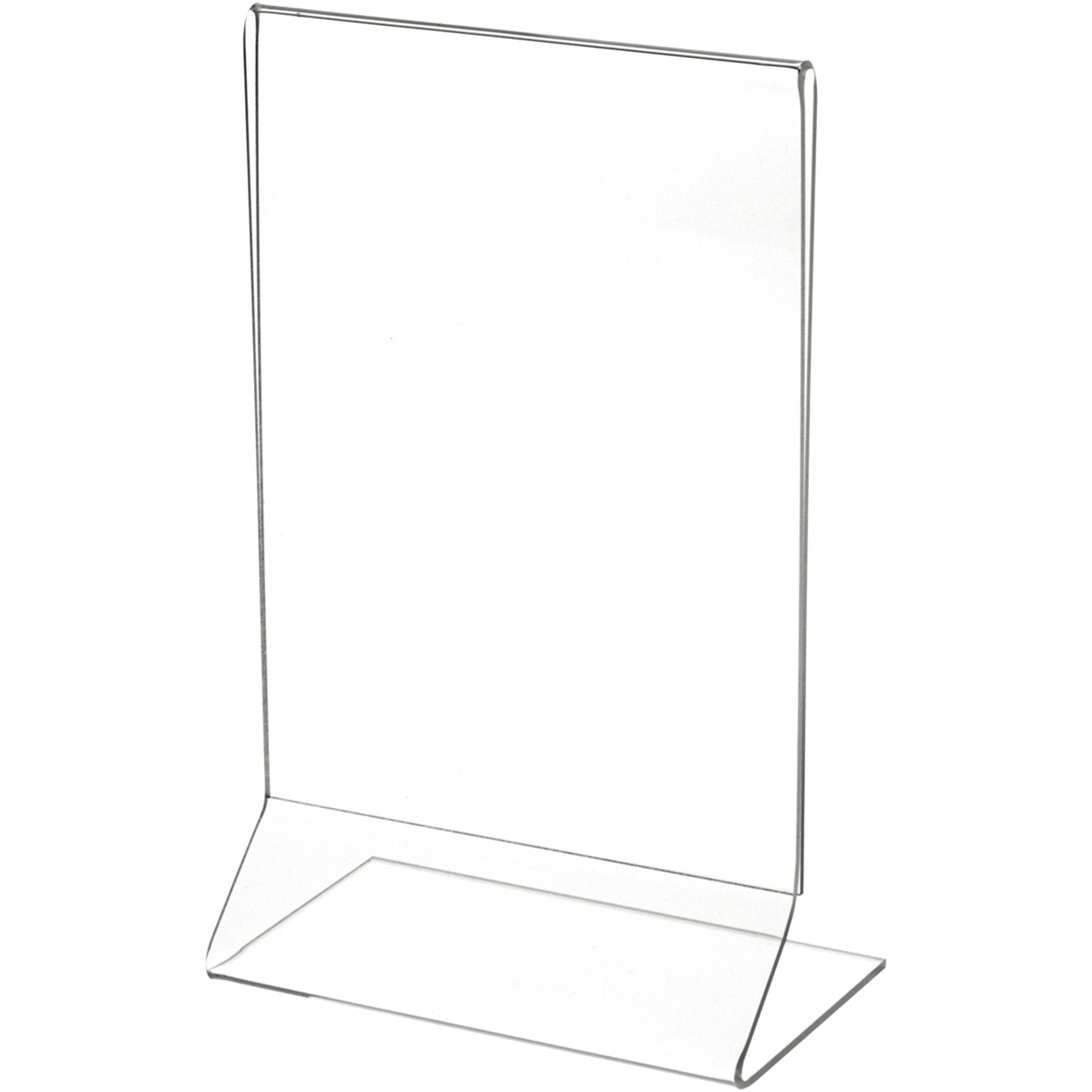 Plymor Clear Acrylic Sign Display / Literature Holder (Side-Load), 5" W ...