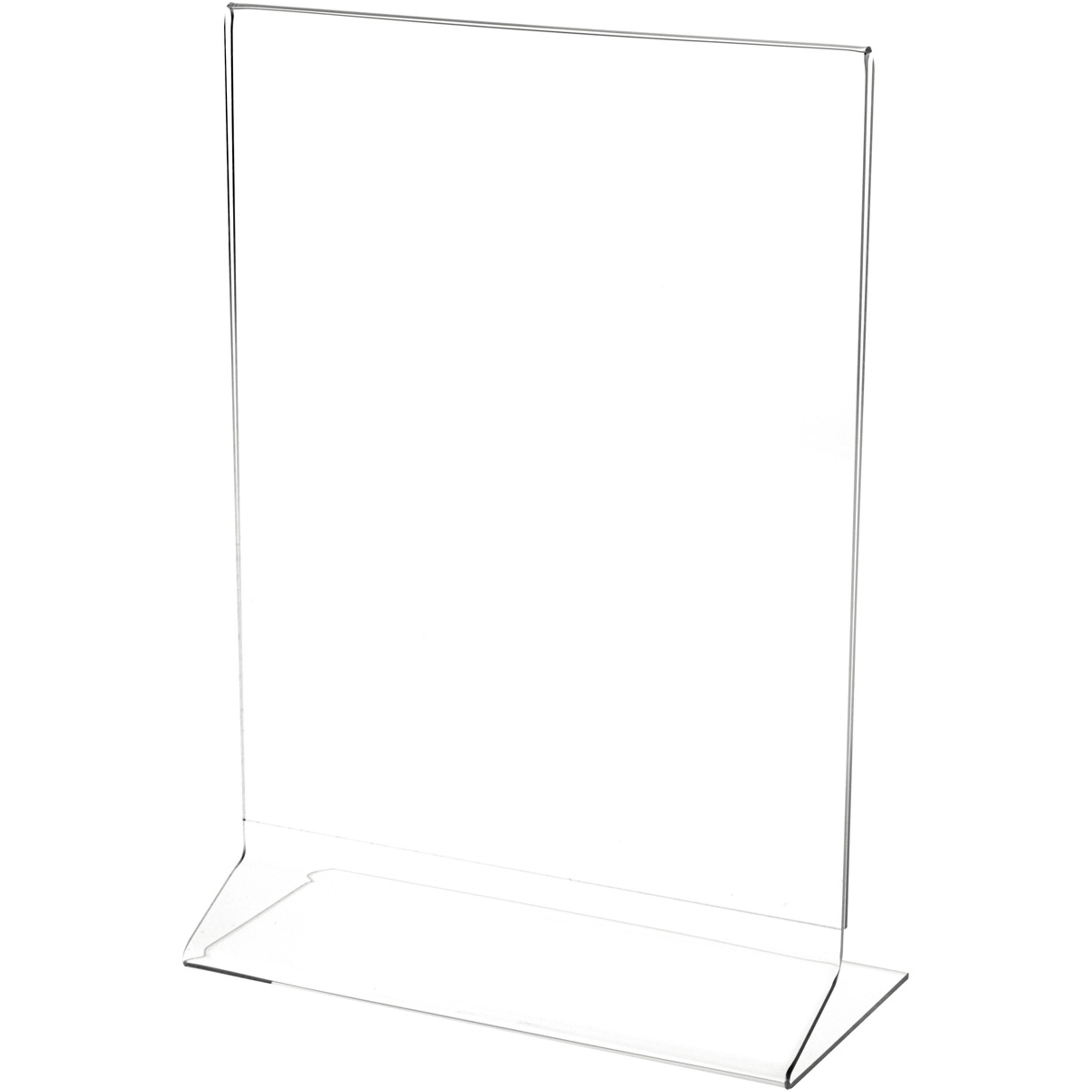 Plymor Clear Acrylic Sign Display / Literature Holder (Side-Load), 8" W ...