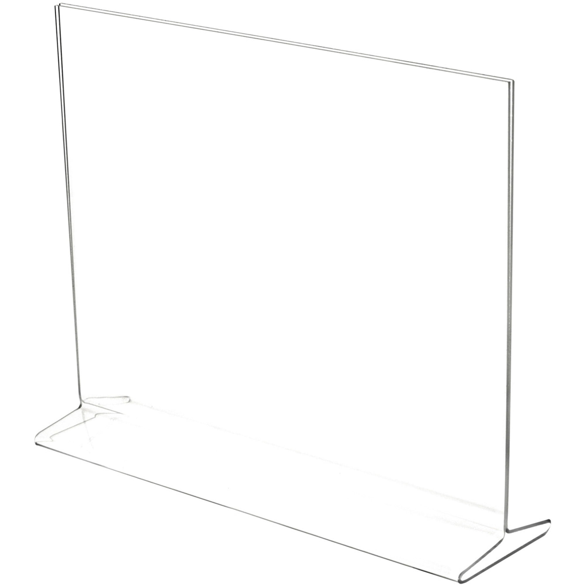 Plymor Clear Acrylic Sign Display / Literature Holder (Top-Load), 14" W ...
