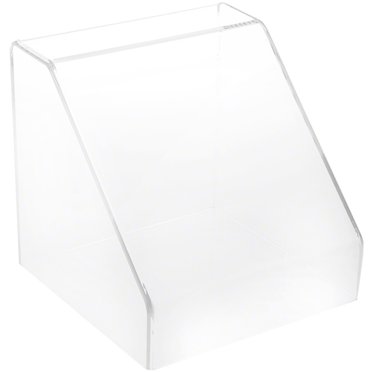 Transparent Plymor Clear Acrylic Display Case with Hinged Lid, 6x6x6 ...